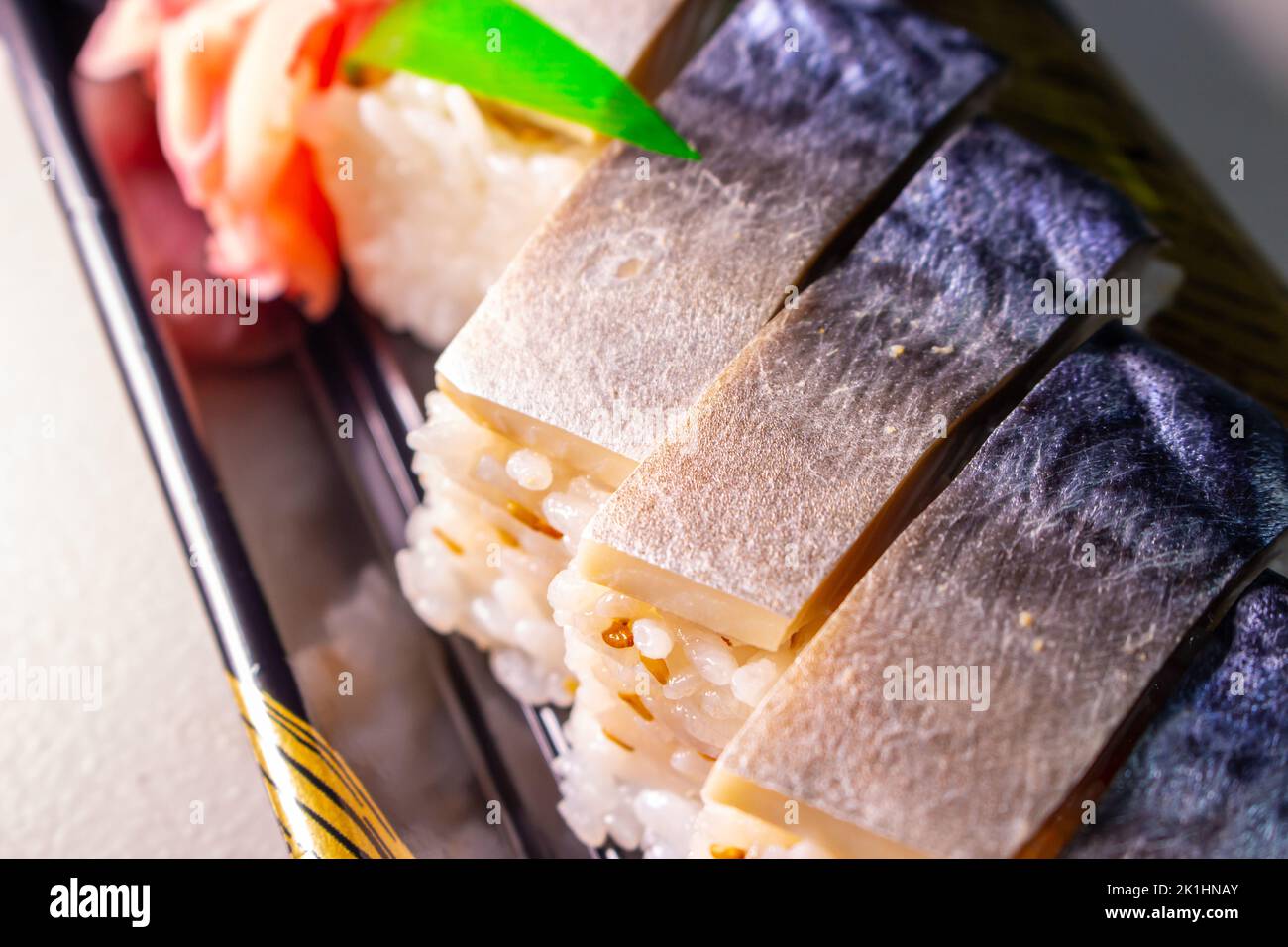 Oshizushi of mackerel hi-res stock photography and images - Alamy