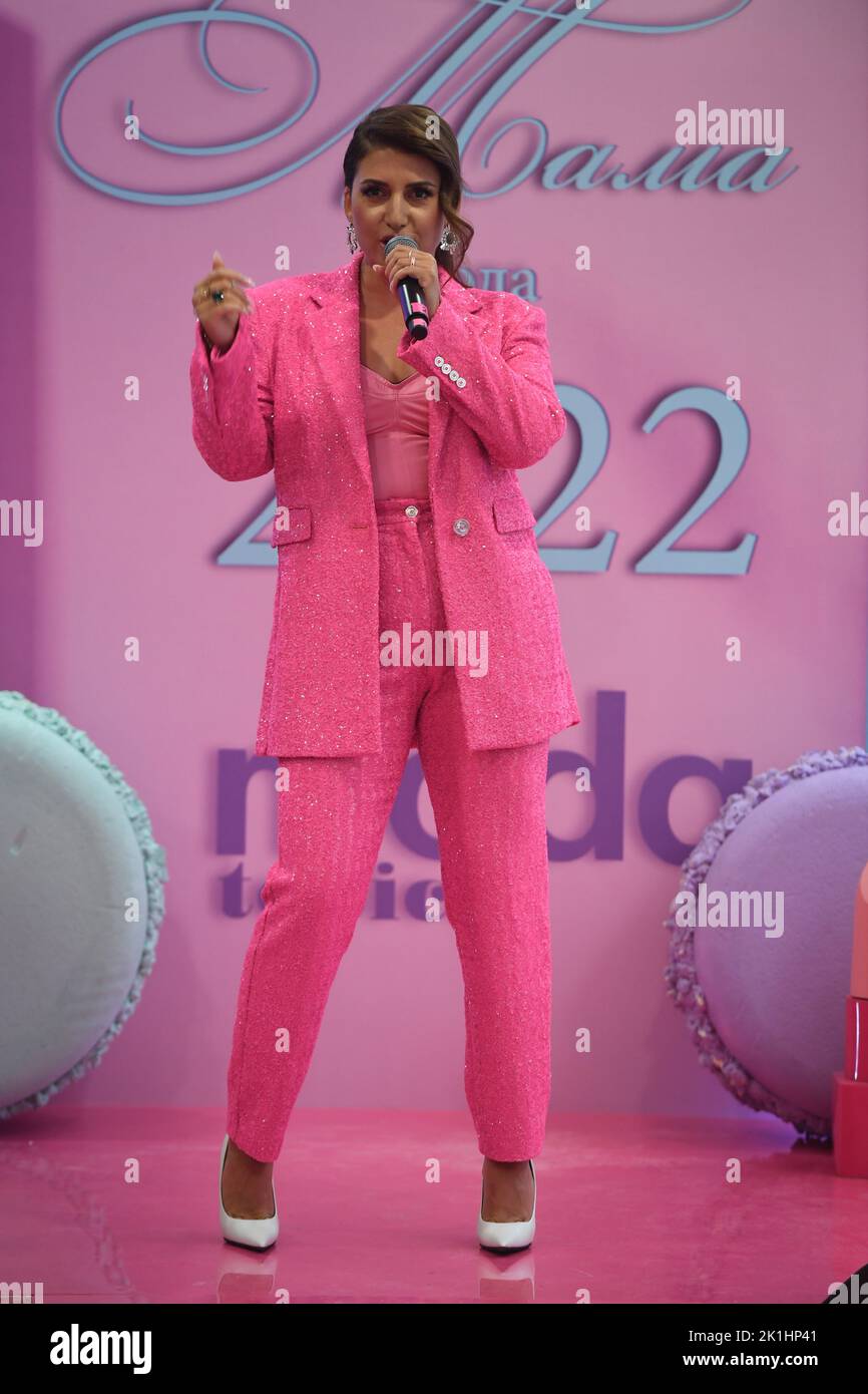 Moscow. The singer Jasmin on the Mom of Year-2022 award according to the Moda Topical magazine ...