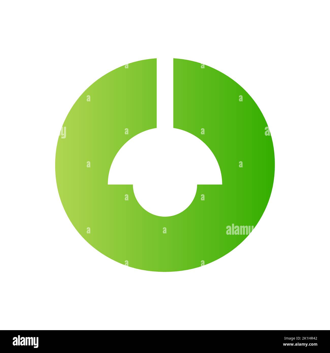 Letter O Lamp Logo Combined With Hanging Lamp Vector Template Stock ...