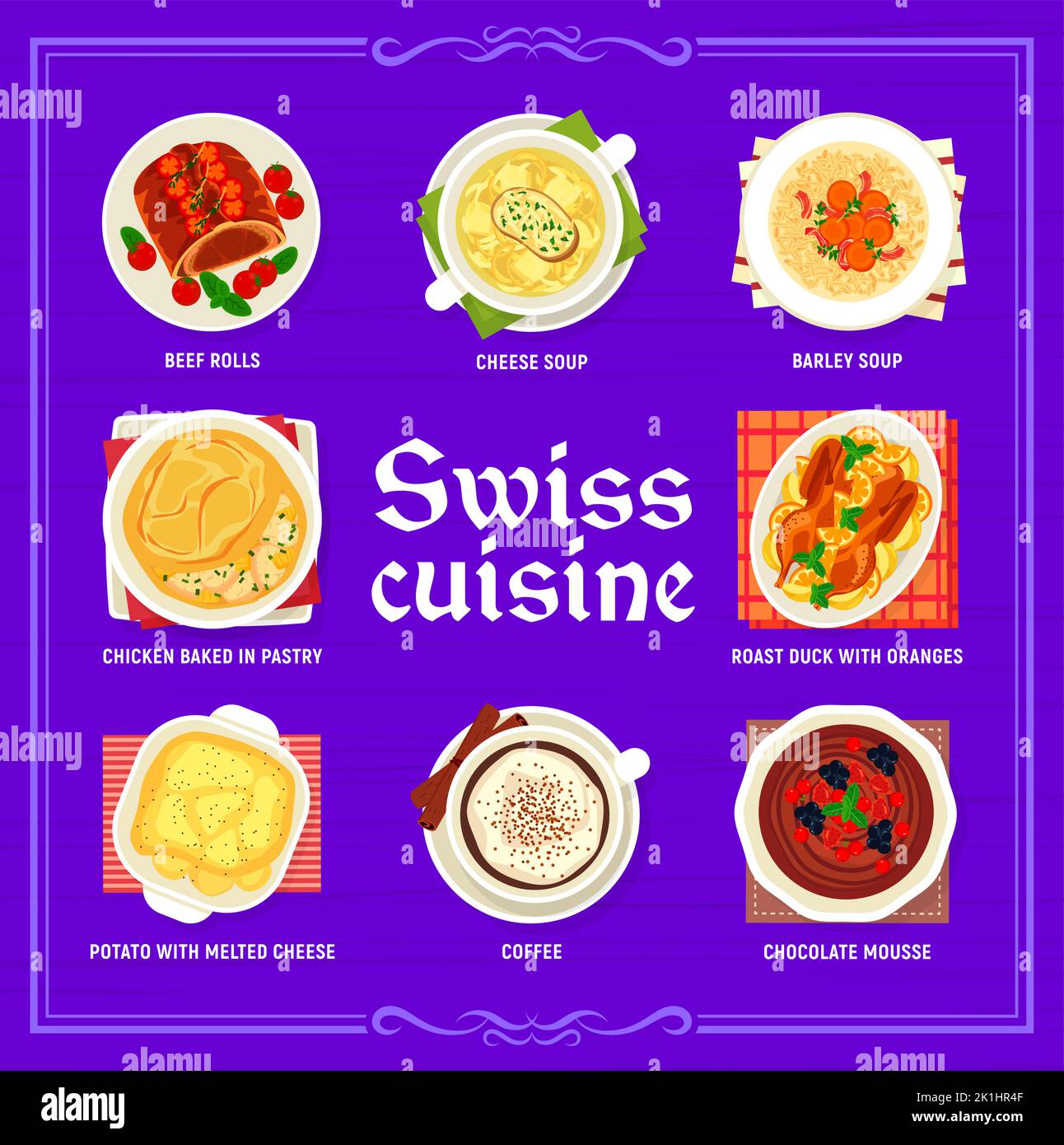 Restaurant dish plank Stock Vector Images - Alamy