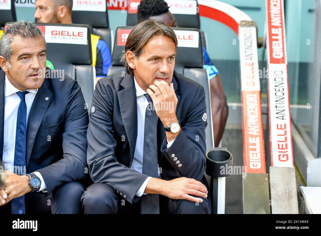 Udine, Italy. 18th Sep, 2022. Inter's Head Coach Simone Inzaghi ...