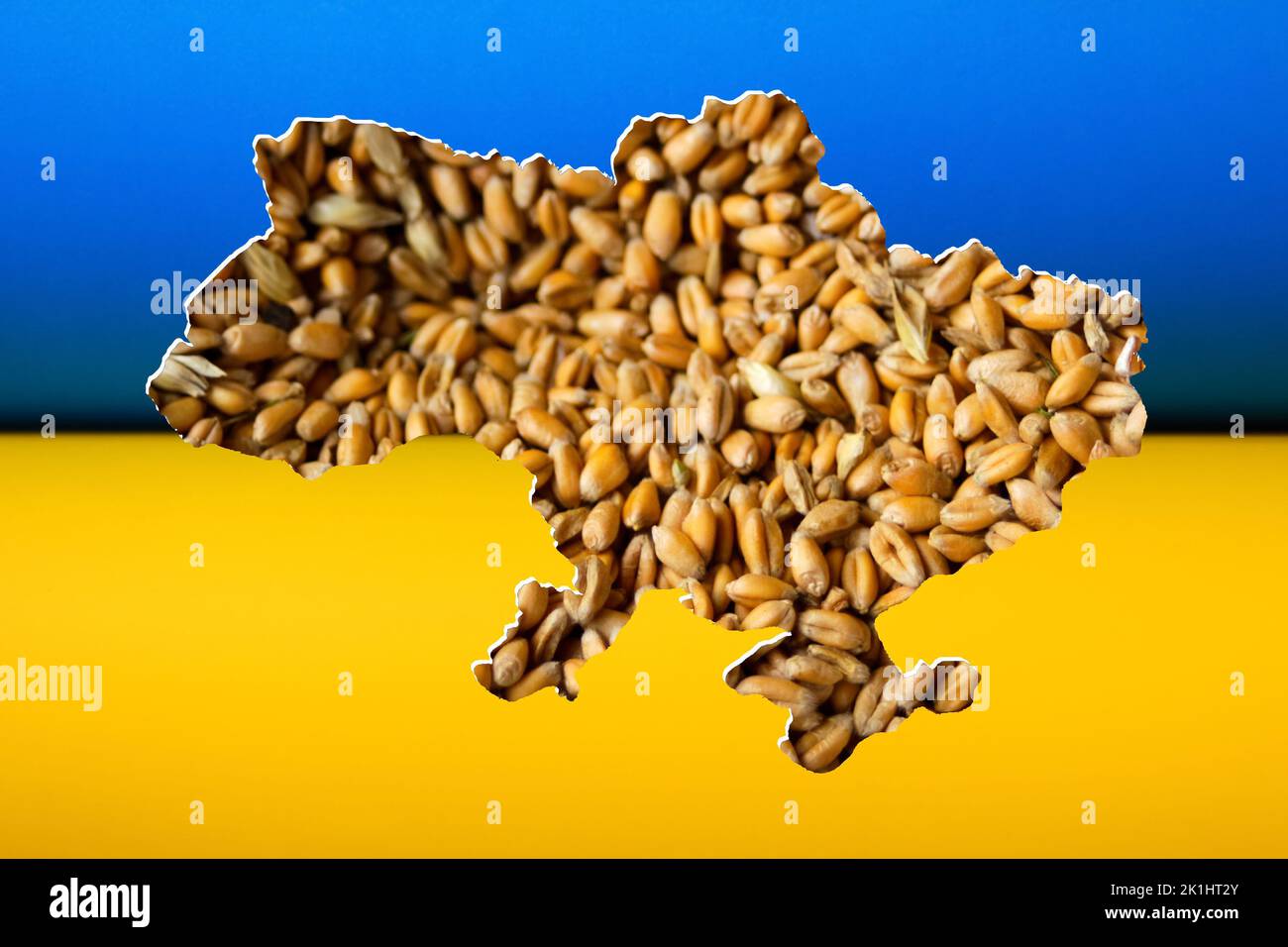 Food crisis. Ukraine map. Global and European grain and wheat crisis in ...