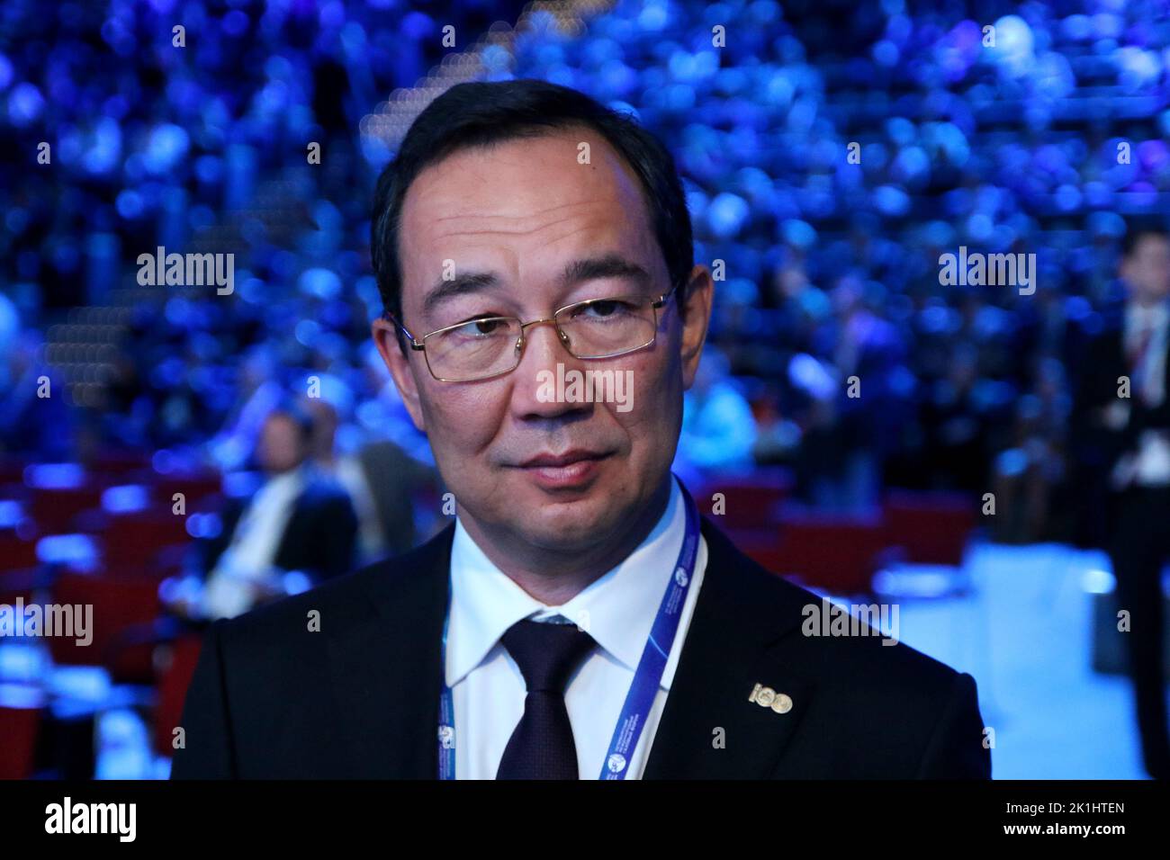 Aysen Nikolaev, Head of the Republic of Sakha (Yakutia) a Plenary ...