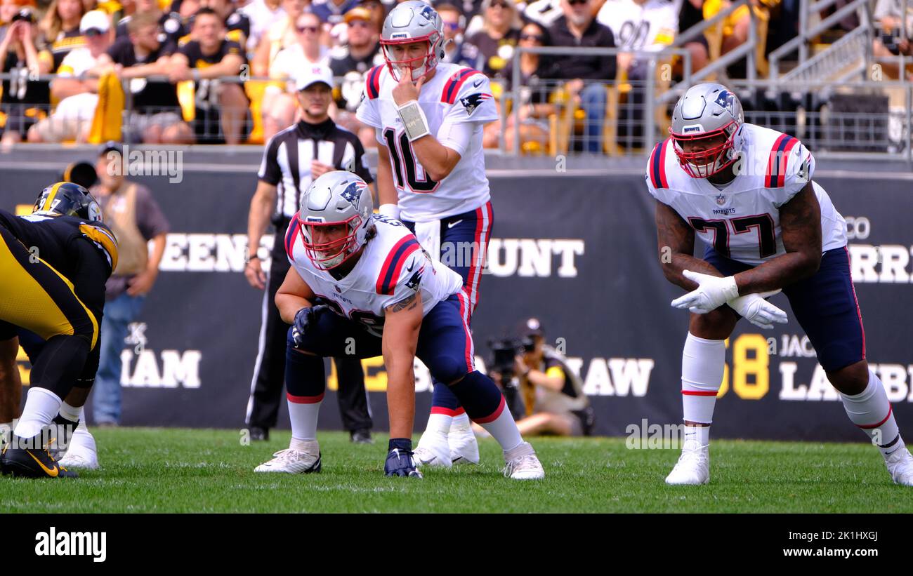 Acrisure Stadium. 18th Sep, 2022. Mac Jones #10 during the Pittsburgh ...