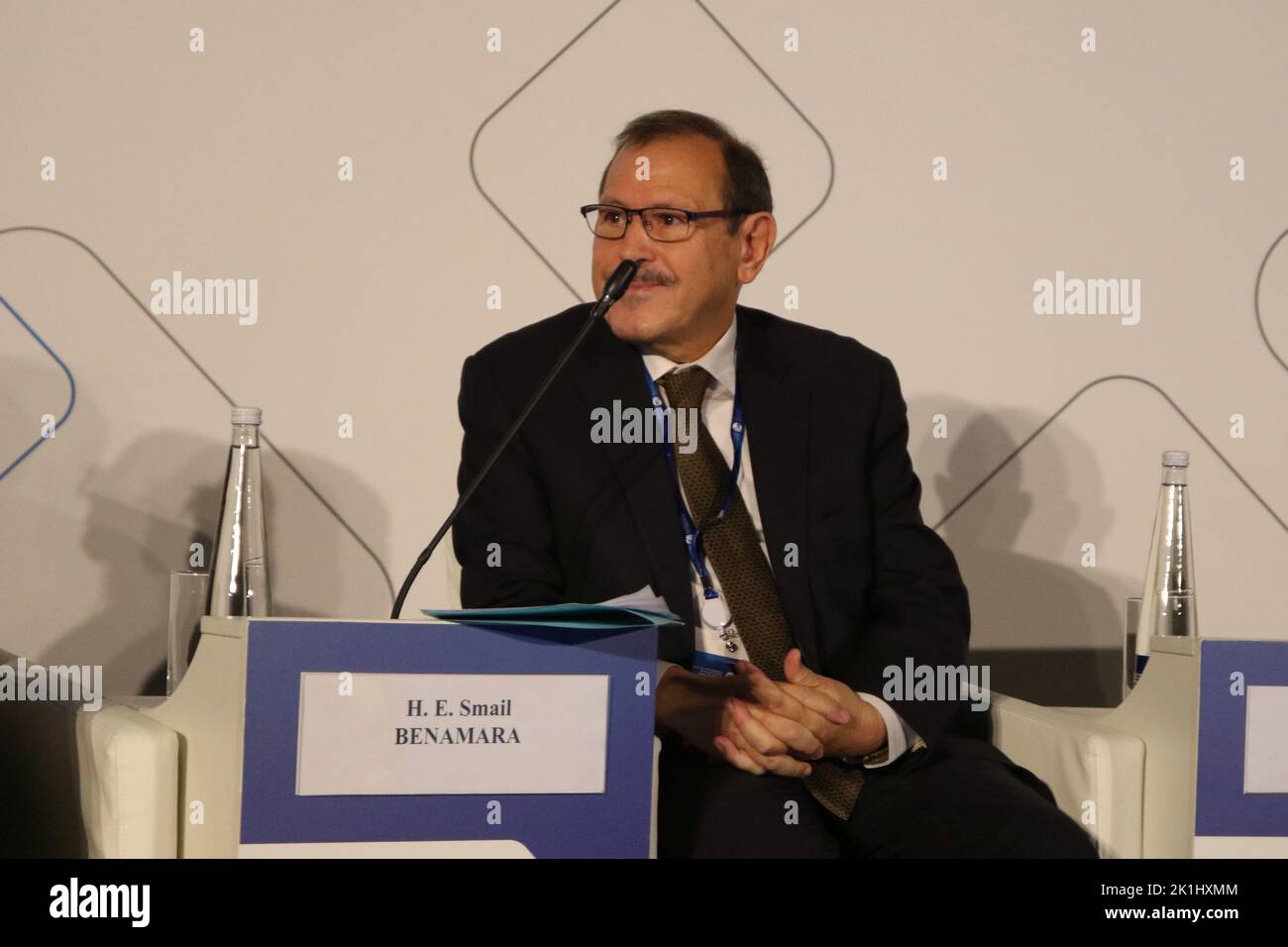 Smail Benamara, Ambassador Extraordinary and Plenipotentiary of the ...