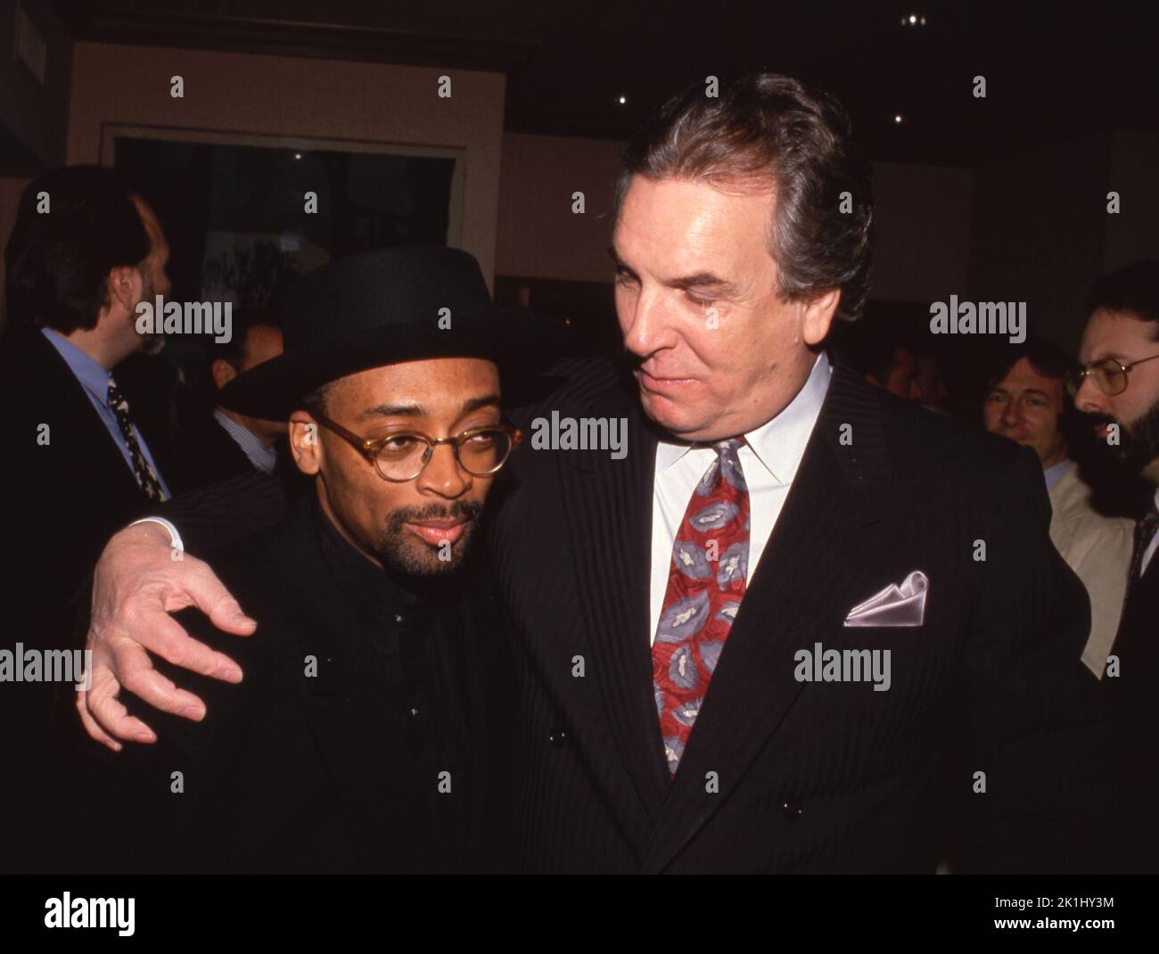 Spike Lee and Danny Aiello at the Los Angeles Film Critics Circle ...