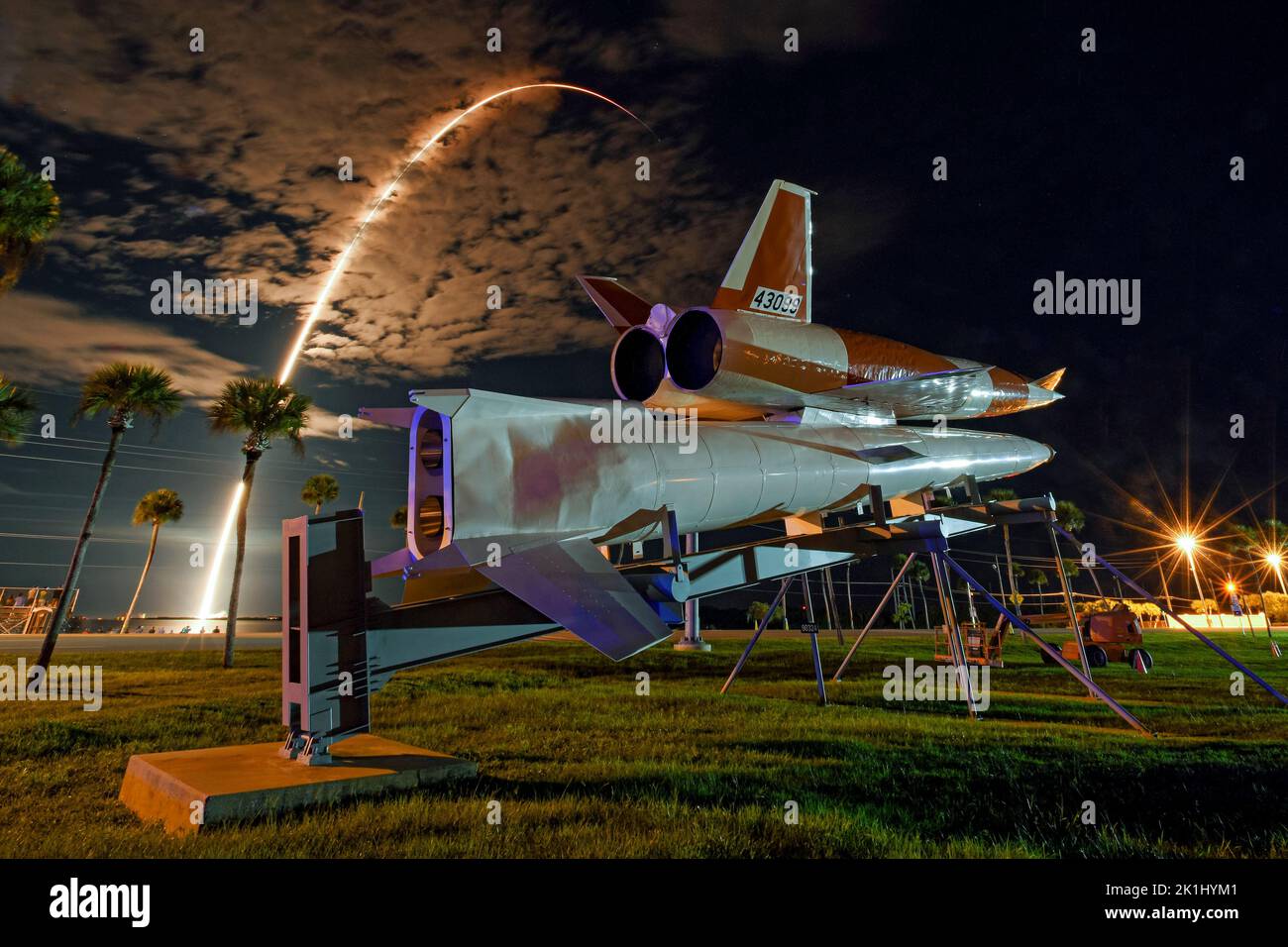 Florida, USA. 18th Sep, 2022. A distance from an historic display of a ...