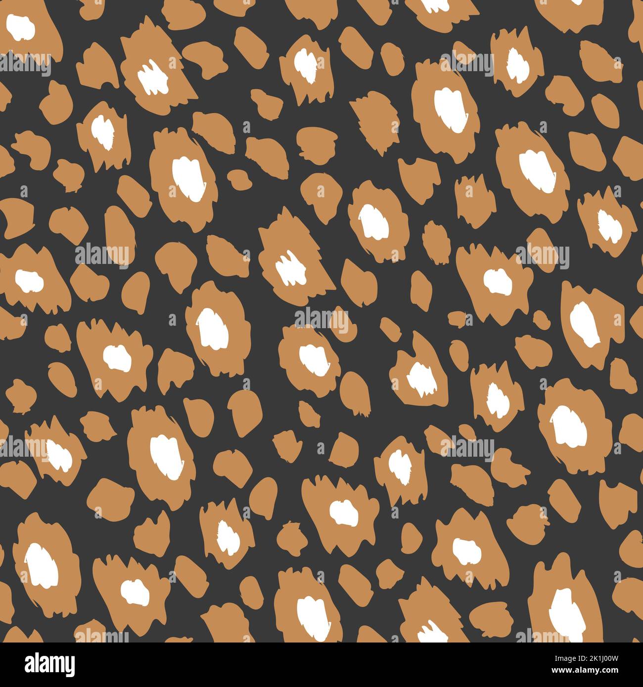 Abstract modern leopard seamless pattern. Animals trendy background ...