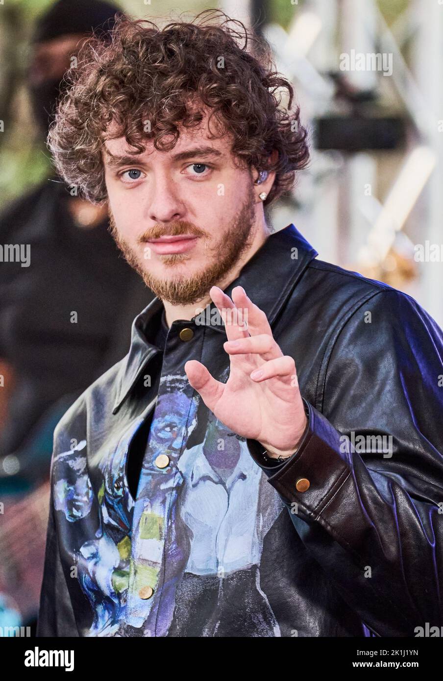 NEW YORK, NY, USA - AUGUST 12, 2022: Jack Harlow Performs on NBC's ...