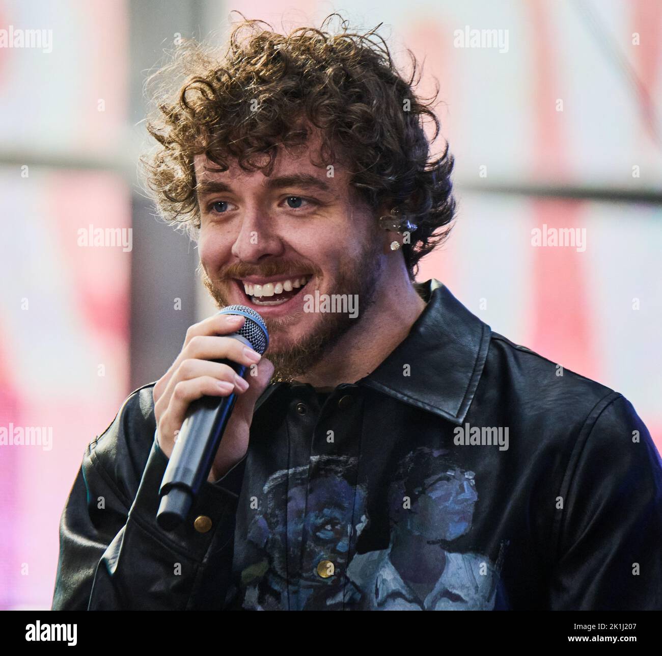 NEW YORK, NY, USA - AUGUST 12, 2022: Jack Harlow Performs on NBC's ...