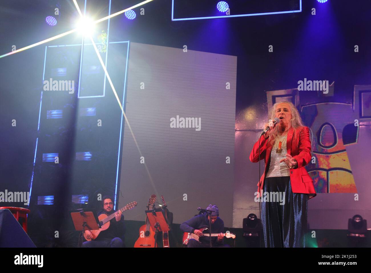 Sao Paulo, Sao Paulo, Brasil. 18th Sep, 2022. (INT) Brazilian singer ...