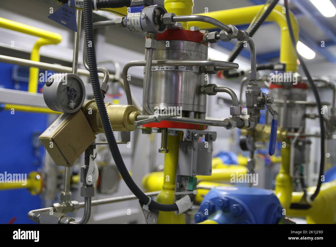 Automated gas distribution station of the Desna series on the St ...