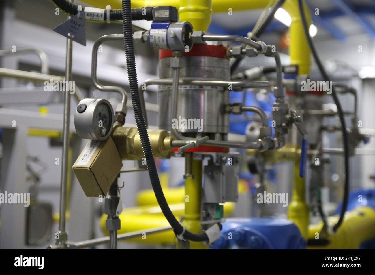 Automated gas distribution station of the Desna series on the St ...