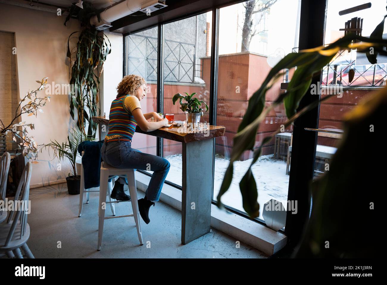 Cafe with the writing hi-res stock photography and images - Alamy