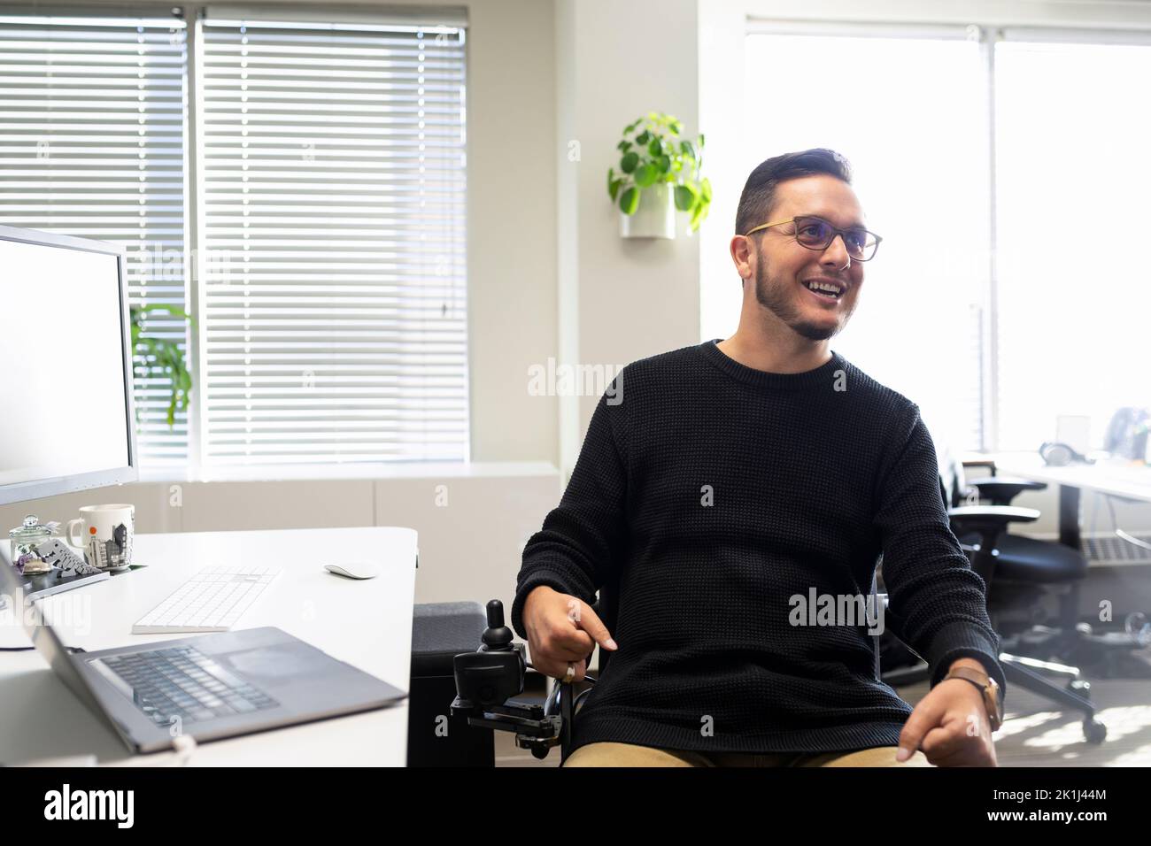 Motorized wheelchair hi-res stock photography and images - Alamy
