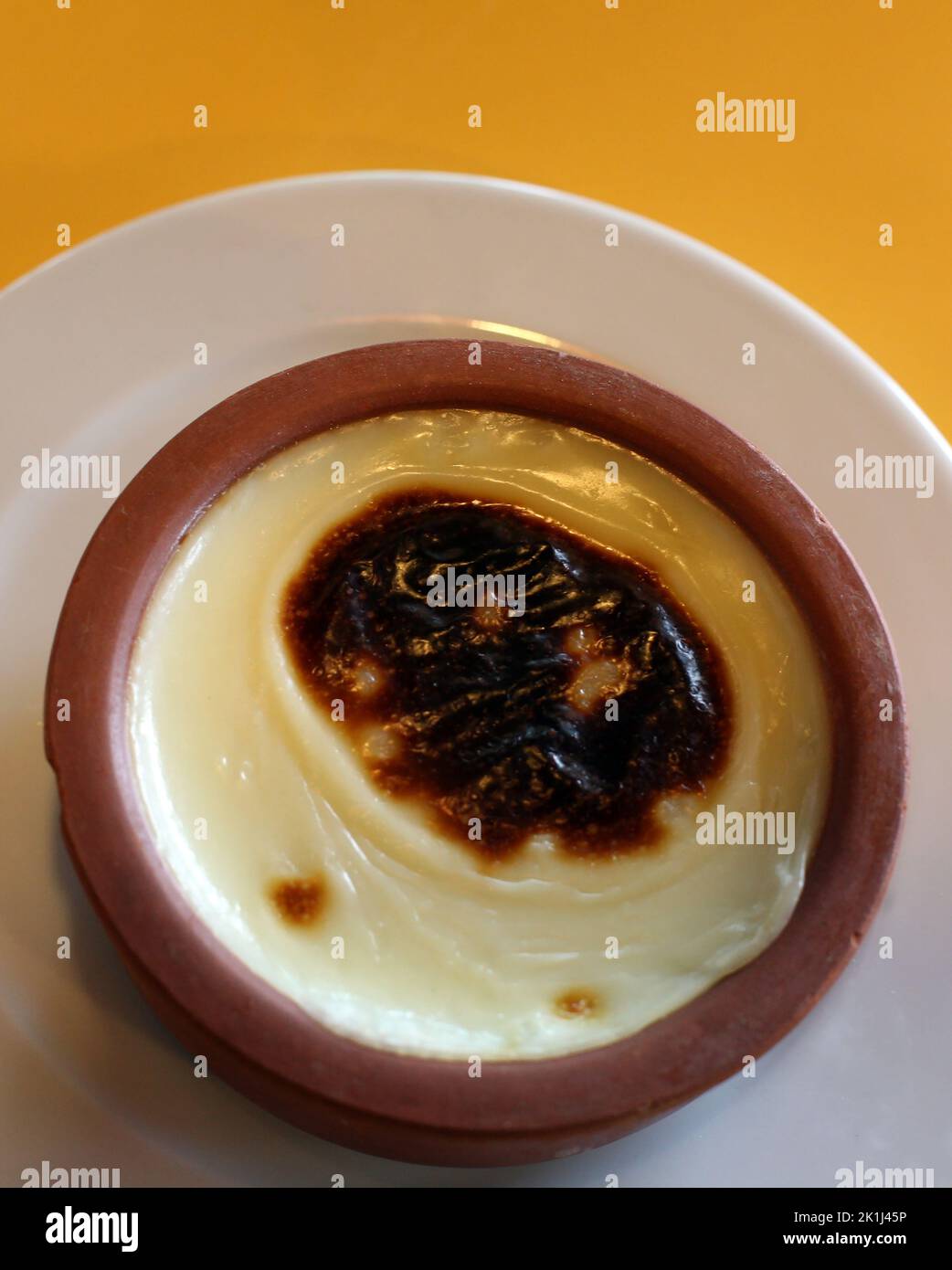 Traditional Turkish dessert 'Rice pudding' (Turkish: Sutlac) on the ...