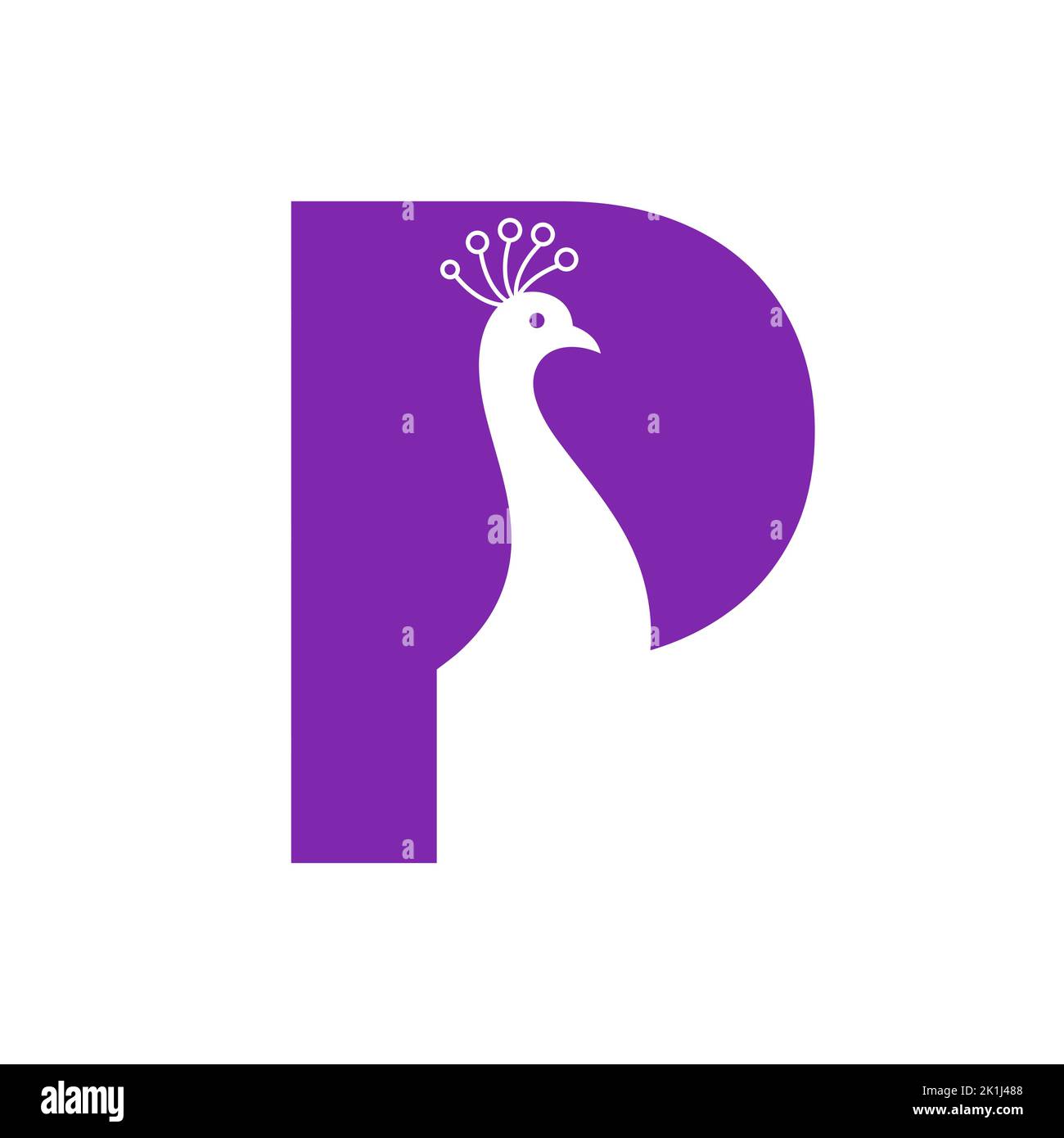 Peacock beauty Stock Vector Images - Alamy