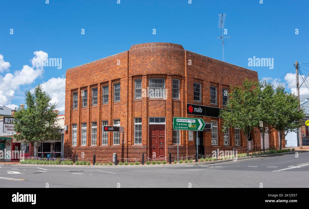 The National Australian Bank in Tenterfield, northern new south wales ... The National Australian Bank in Tenterfield, northern new south wales ...