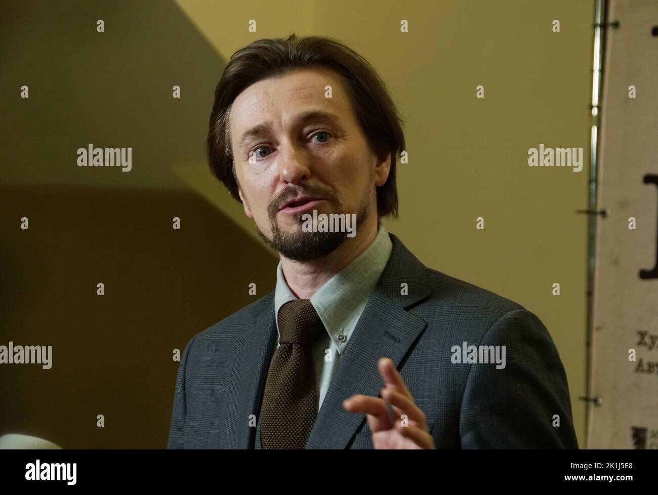 Actor Sergey Bezrukov Stock Photo - Alamy