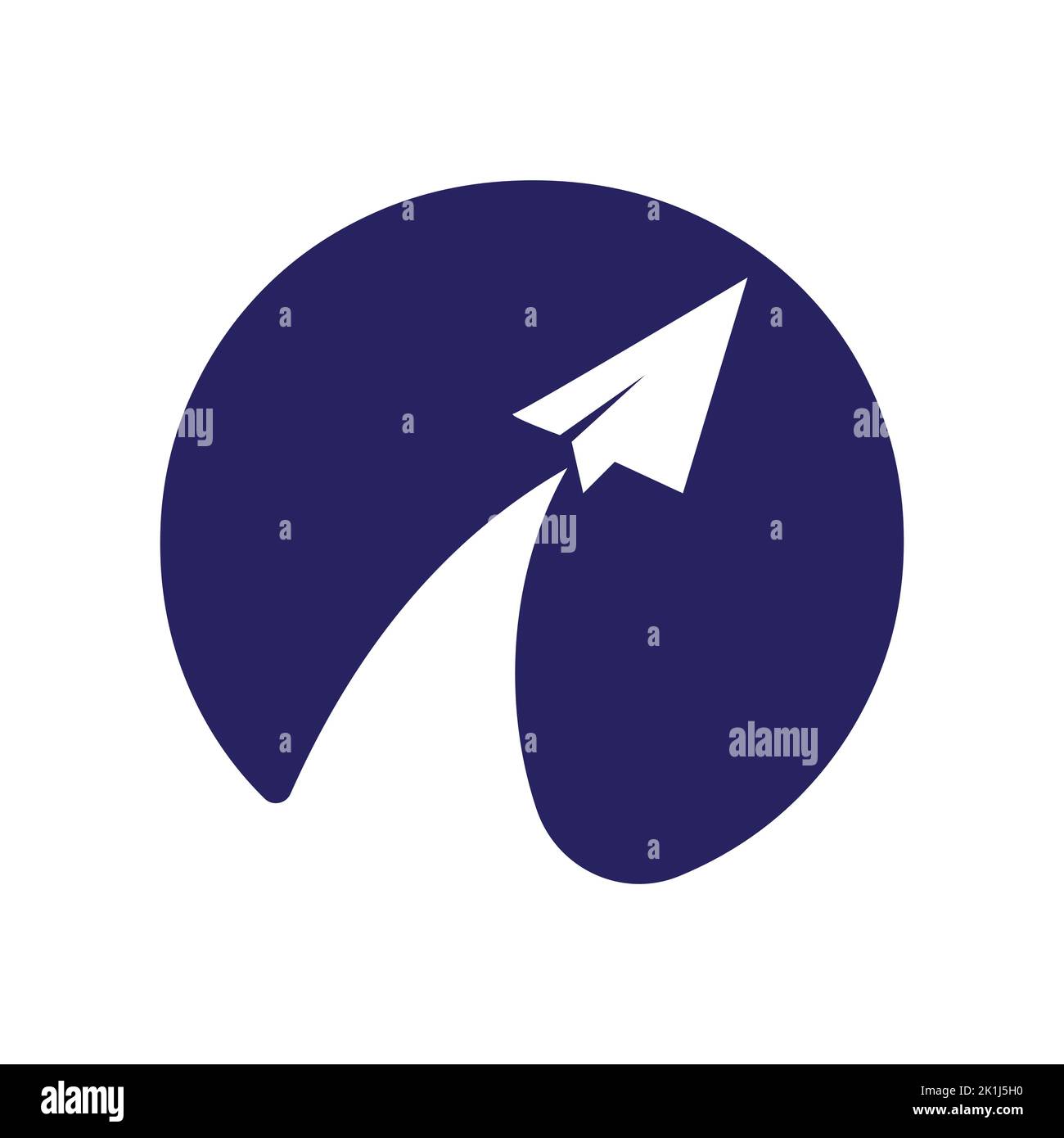 Letter O Travel Logo Combine With Flying Airplane Vector Template ...