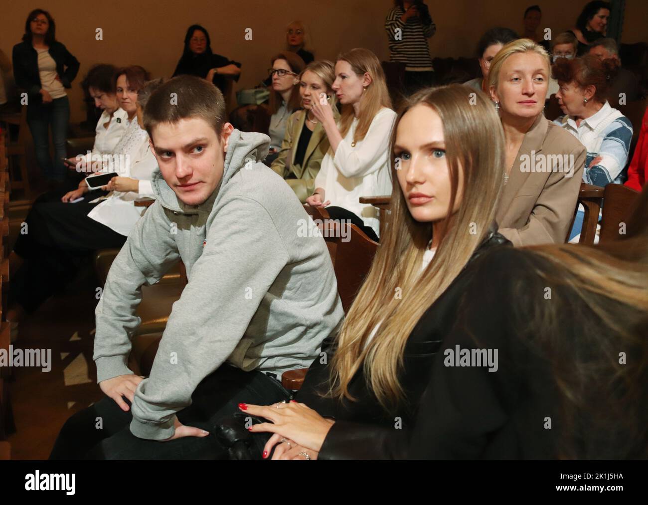 September 2, 2022. - Russia, Moscow. - A meeting of the Chekhov Moscow ...