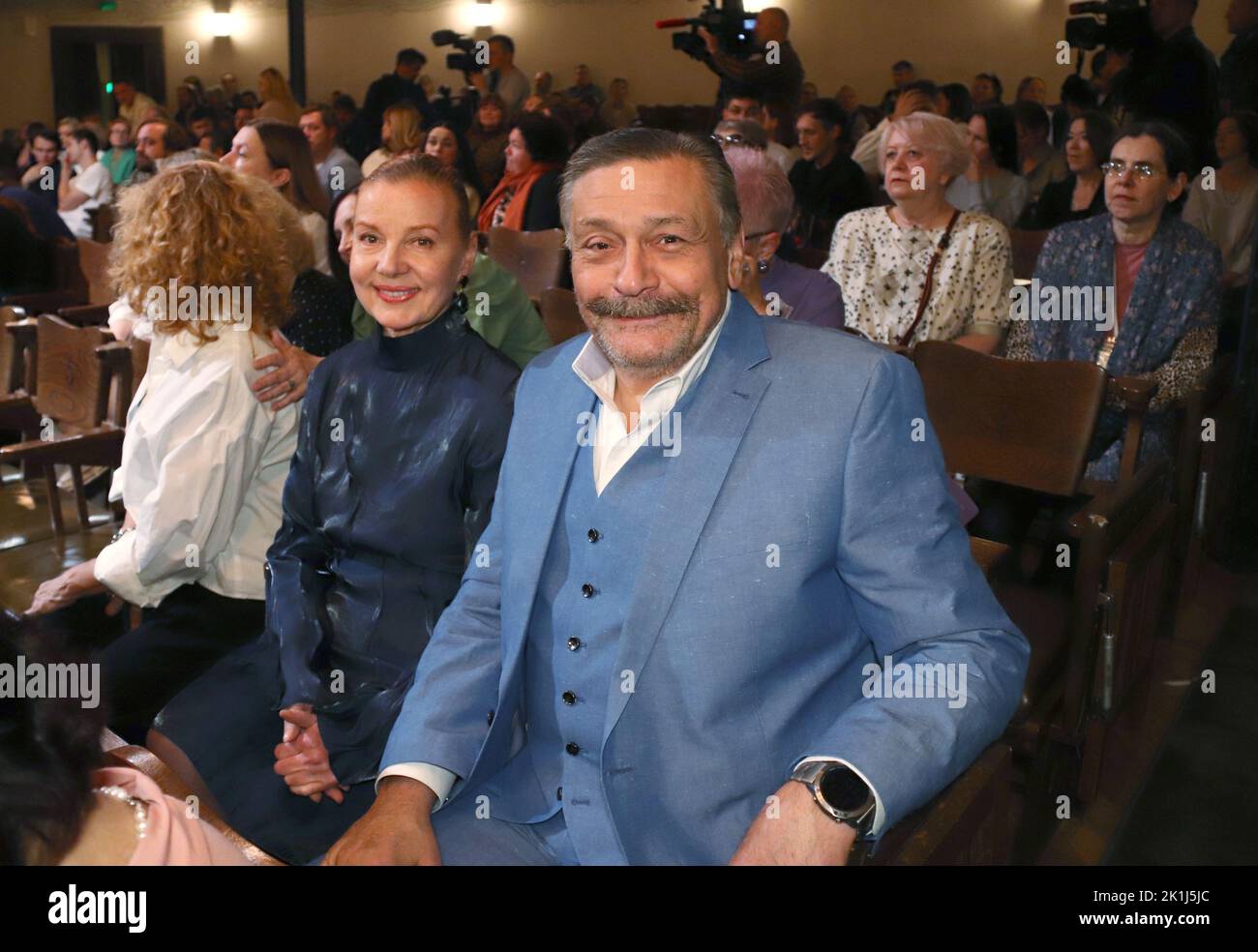September 2, 2022. - Russia, Moscow. - A meeting of the Chekhov Moscow ...