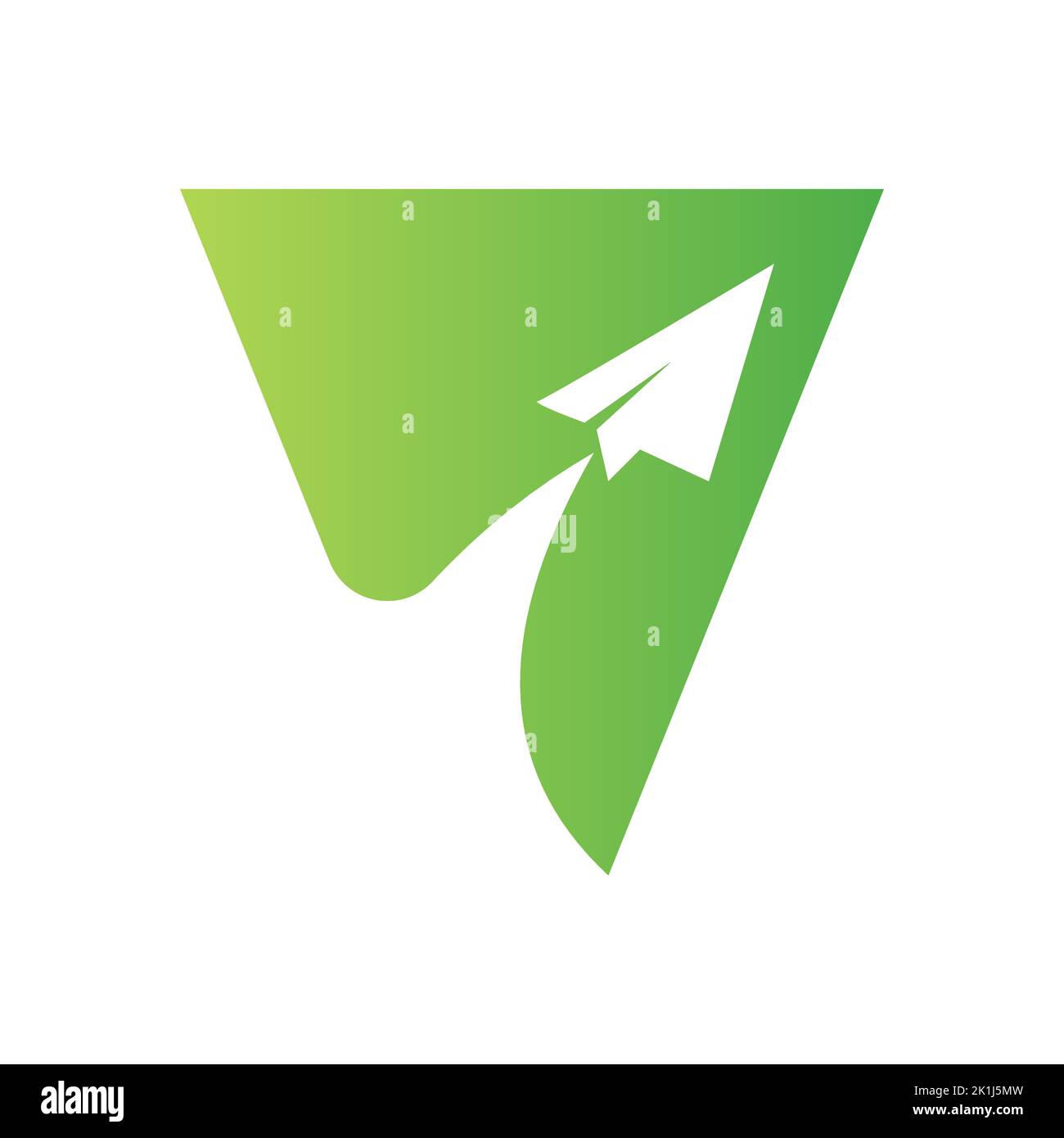 Letter V Travel Logo Combine With Flying Airplane Vector Template ...