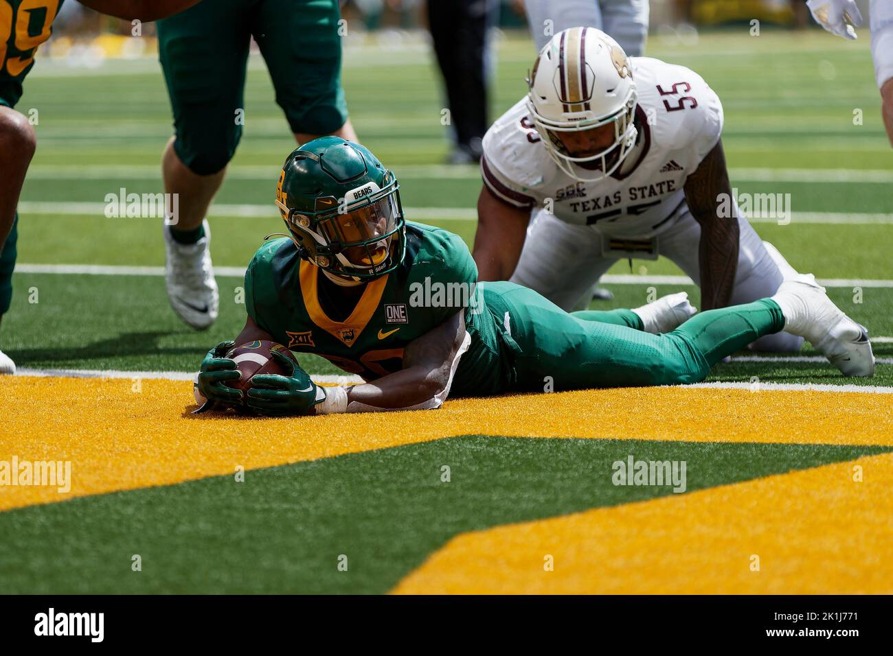 during an NCAA college Football game, at McLane Stadium Saturday, Sep ...