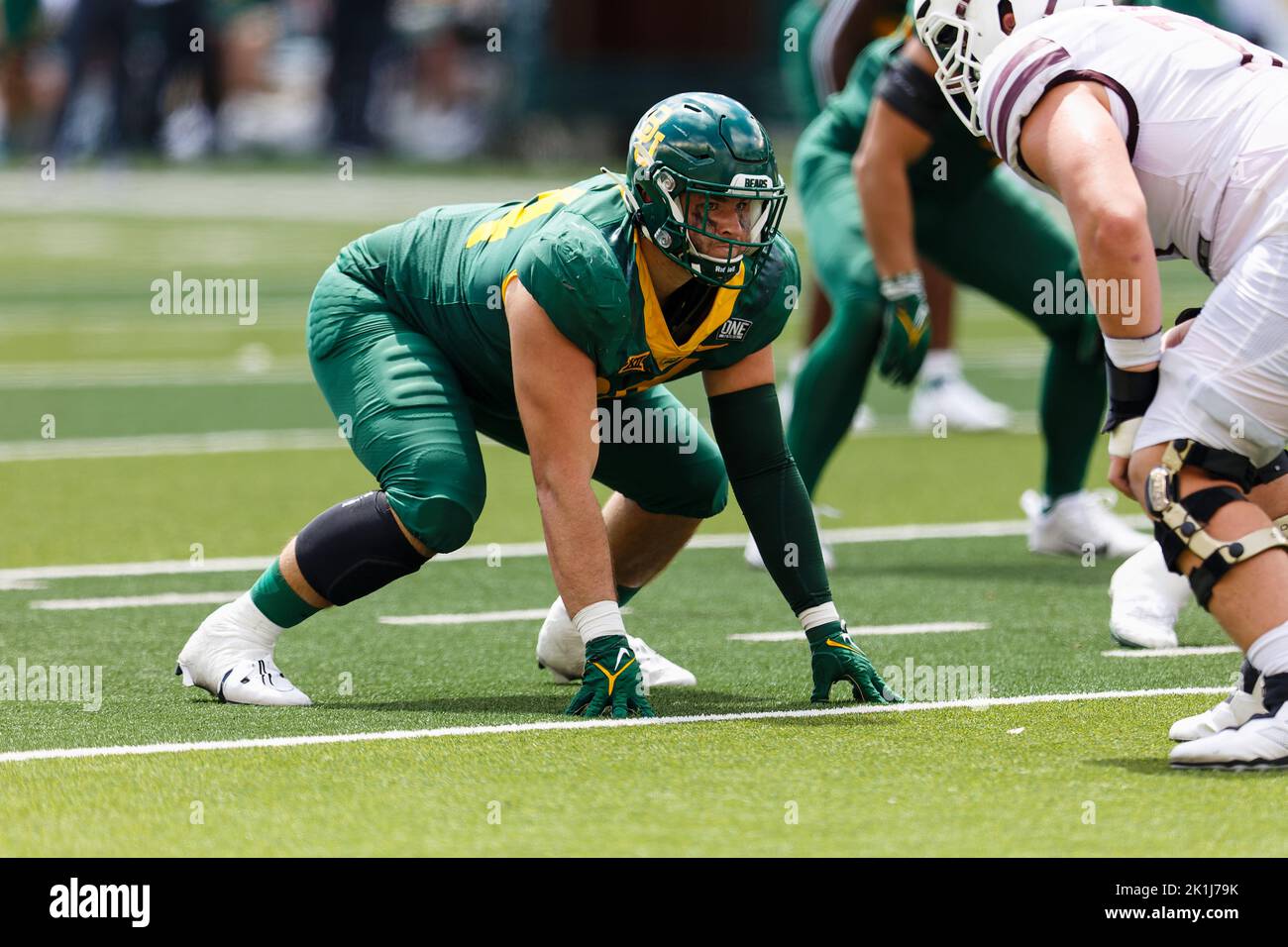 during an NCAA college Football game, at McLane Stadium Saturday, Sep ...