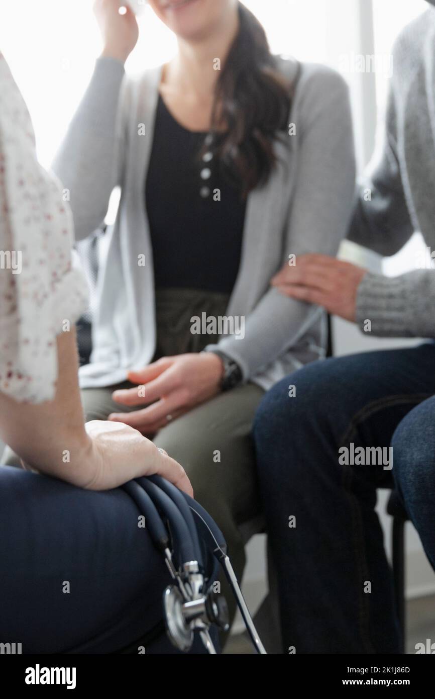 Wife comforting hi-res stock photography and images - Alamy