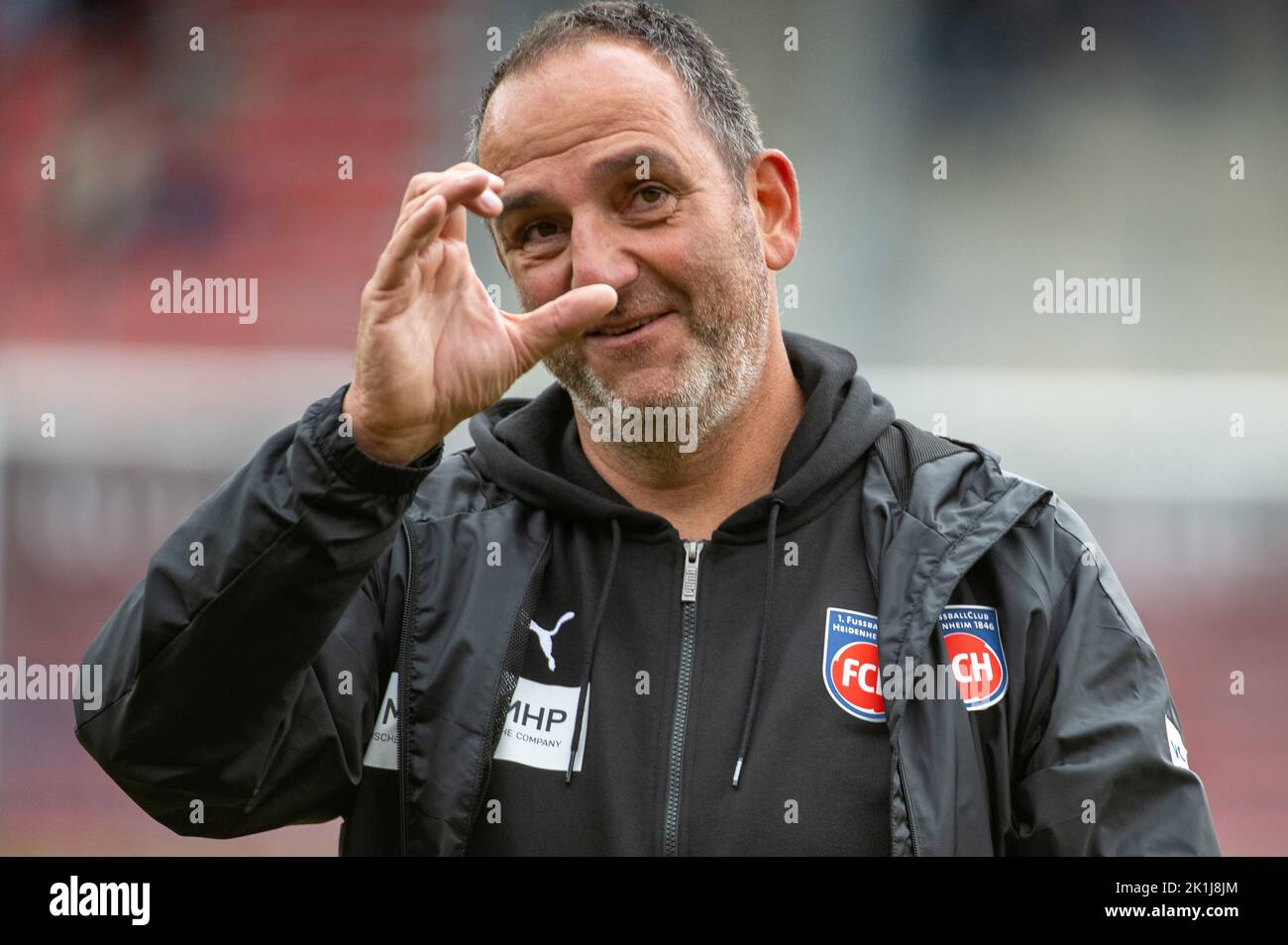 Heidenheim, Germany. 18th Sep, 2022. Soccer: 2nd Bundesliga, 1. FC ...