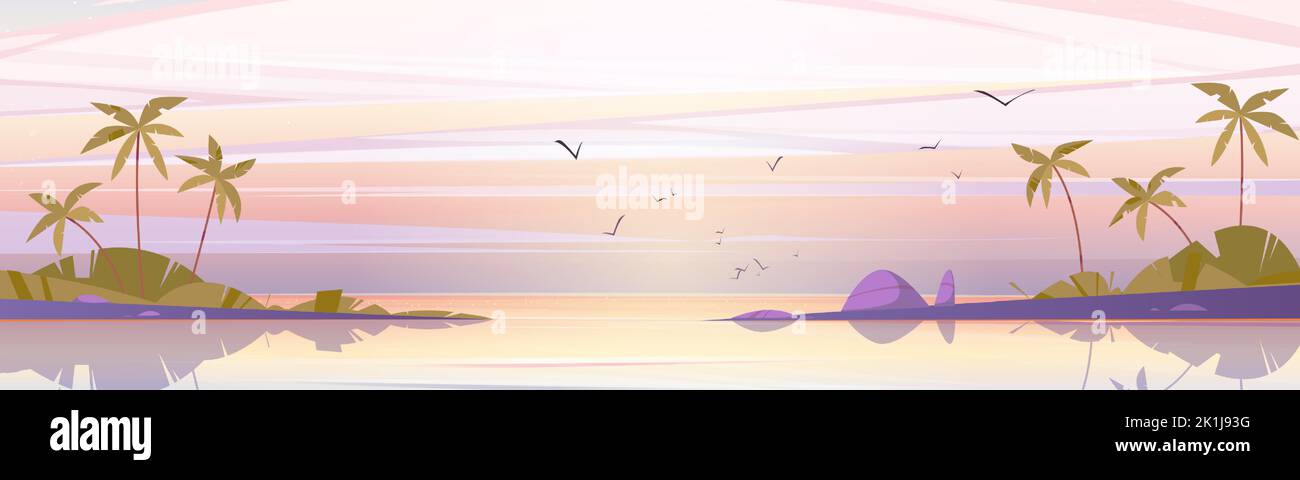 Cloudy early morning sun Stock Vector Images - Alamy