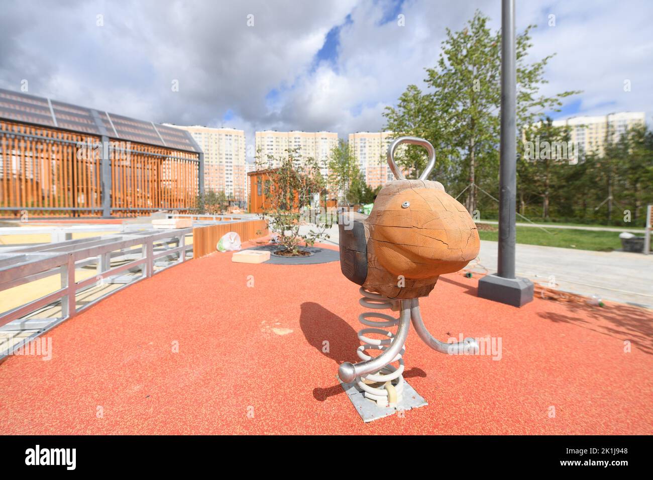 Moscow. The Recreational Complex (RC) in the territory of TPU ...