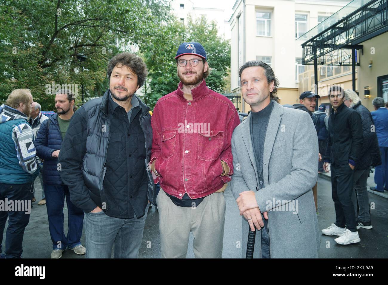 September 6, 2022. - Russia, Moscow. - A ceremony to unveil monuments ...