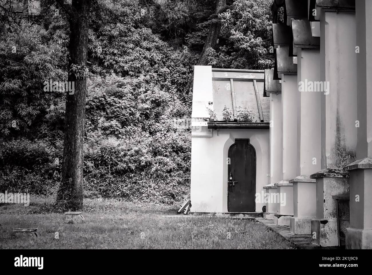 English colonial building india hi-res stock photography and images - Alamy