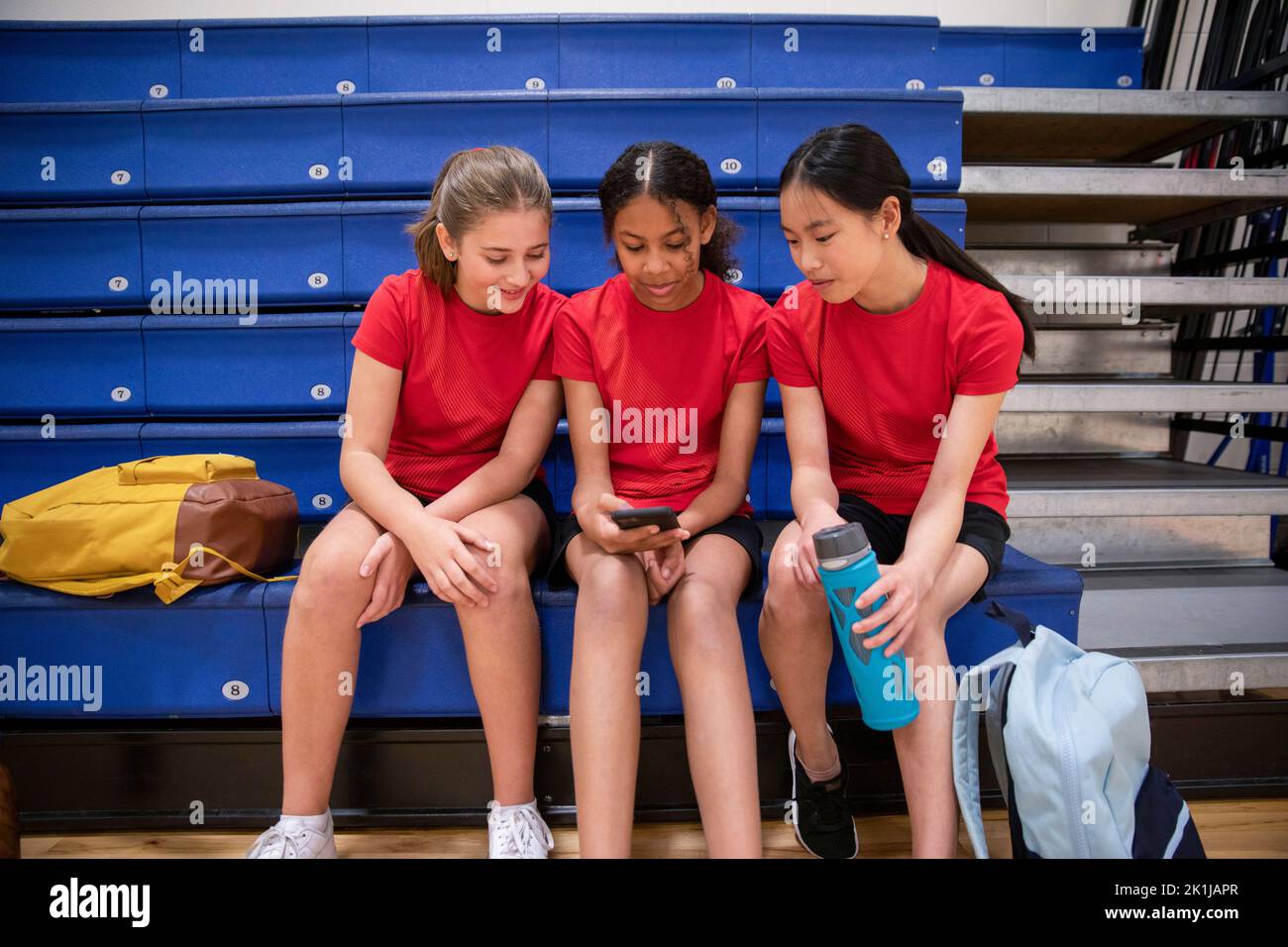 High school basketball bleachers hi-res stock photography and images ...