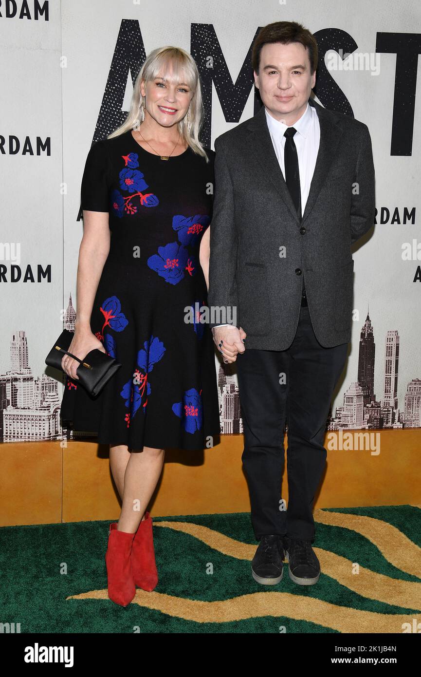New York, USA. 18th Sep, 2022. (L-R) Kelly Tisdale and Mike Myers ...