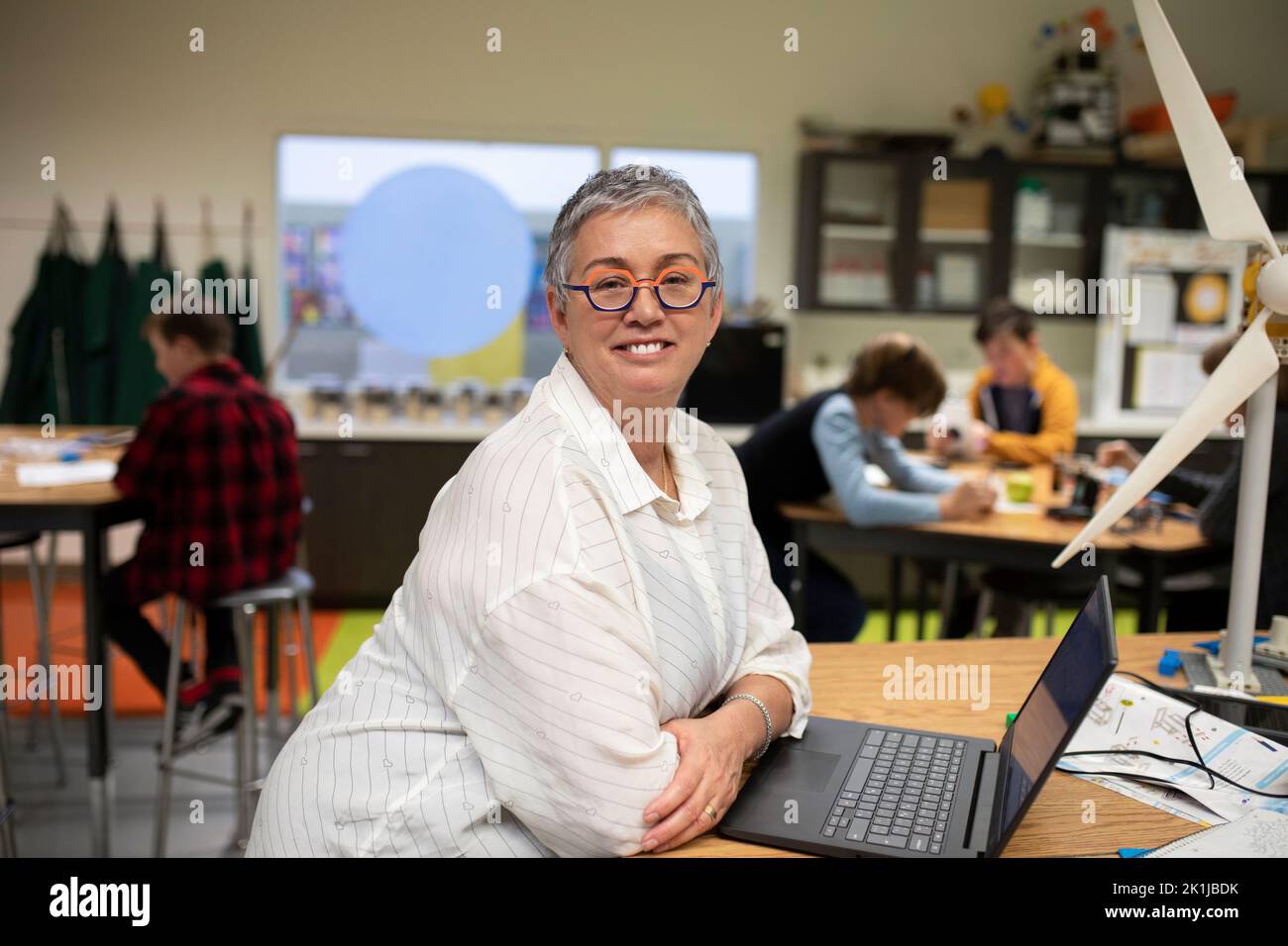 Happy science hi-res stock photography and images - Alamy