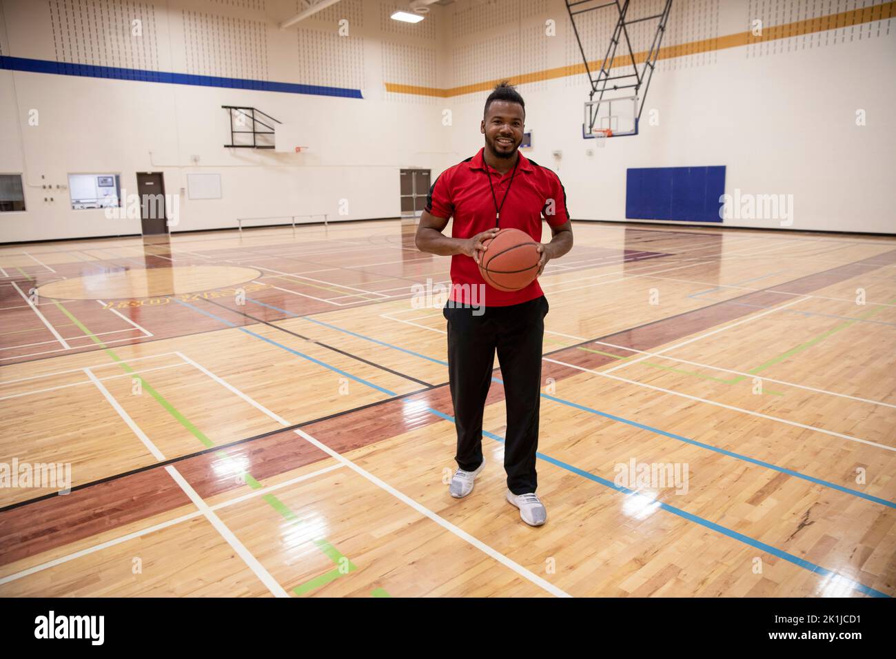 Male gym teacher hi-res stock photography and images - Alamy