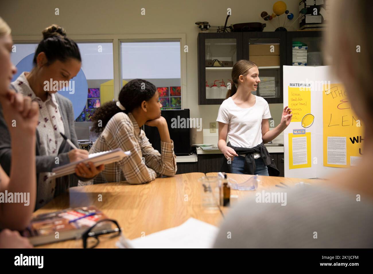 Student Giving A Speech