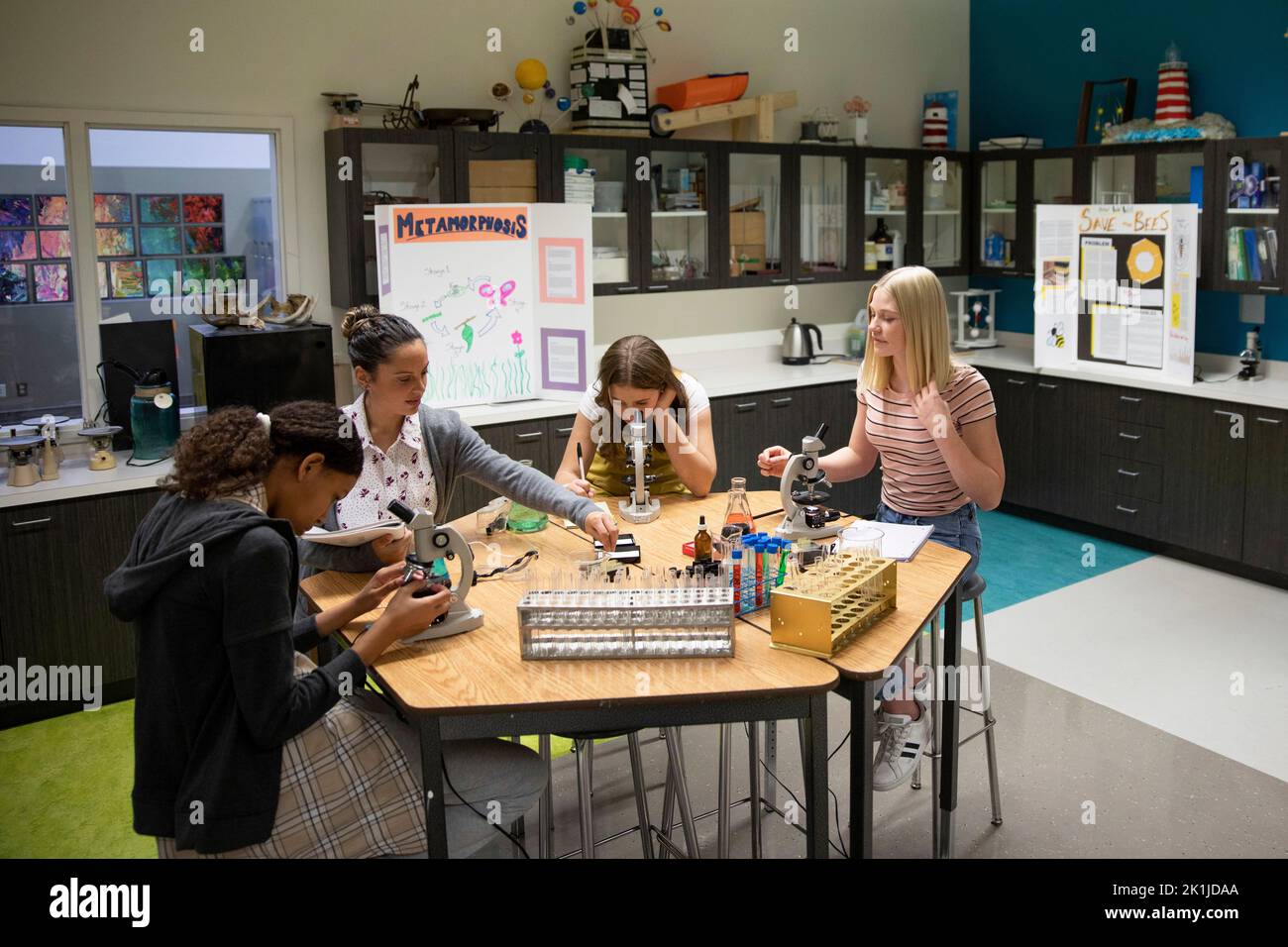 Chemistry students in laboratory hi-res stock photography and images ...
