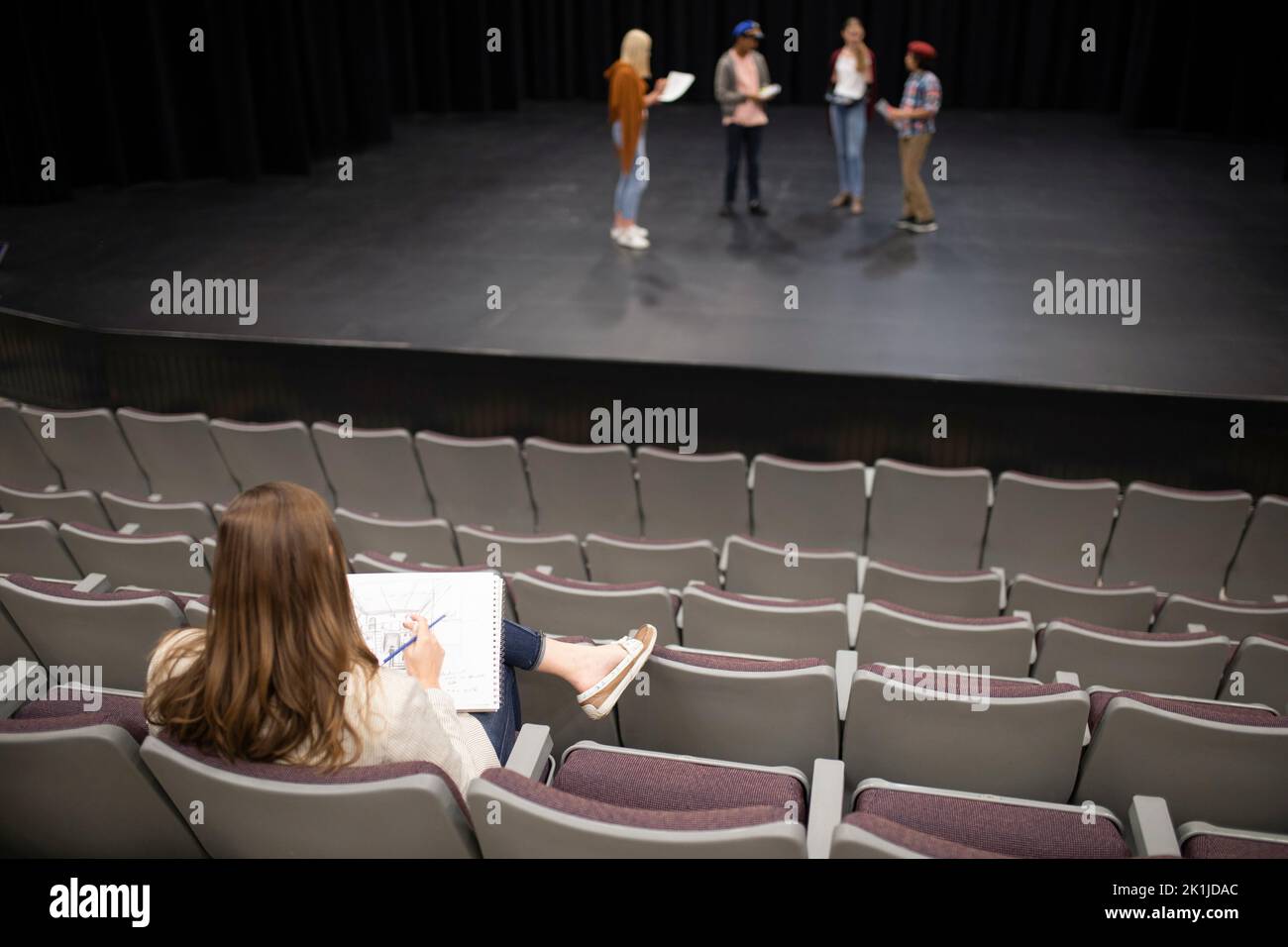 Child acting stage script hi-res stock photography and images - Alamy