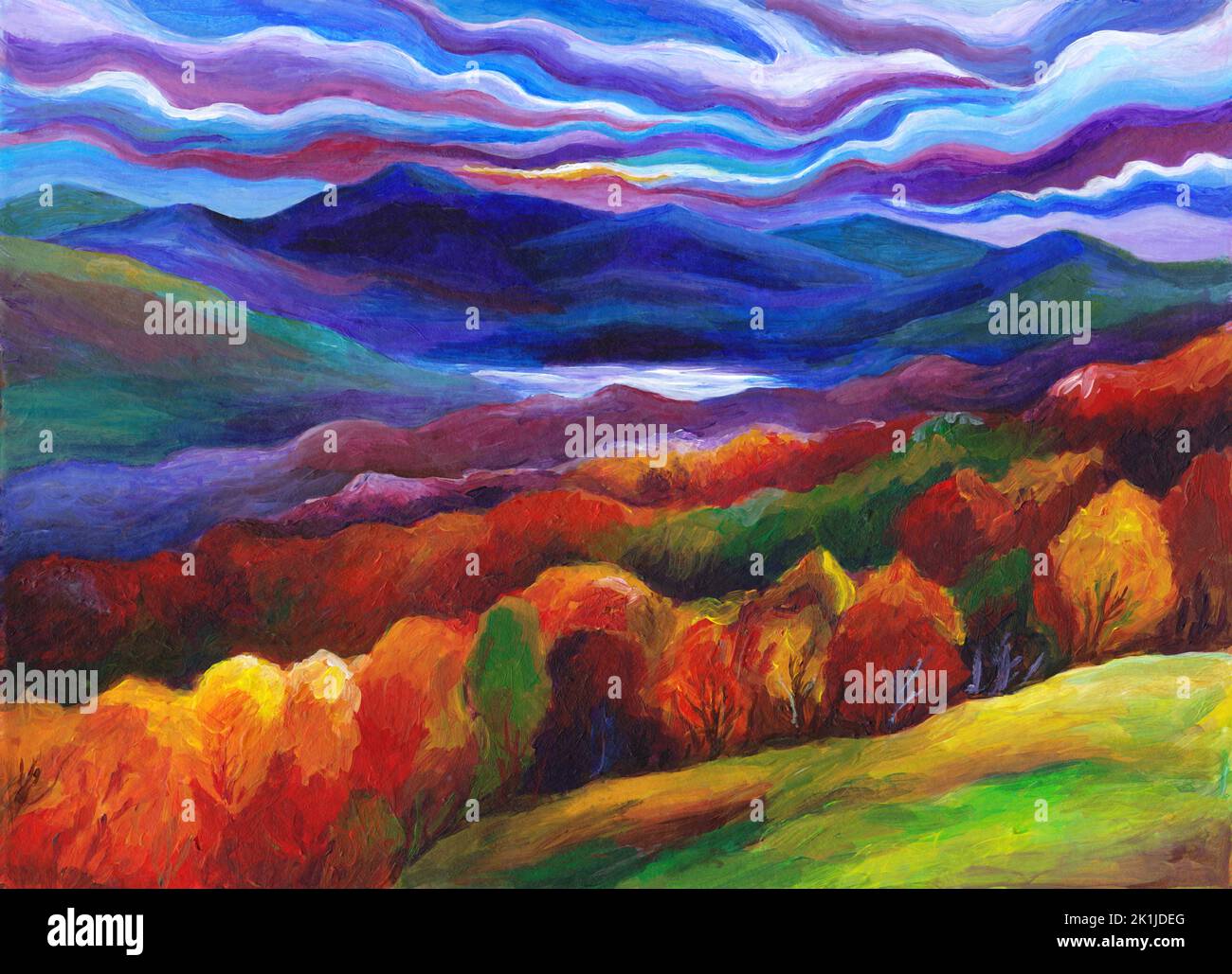 Autumn Landscape Paintings