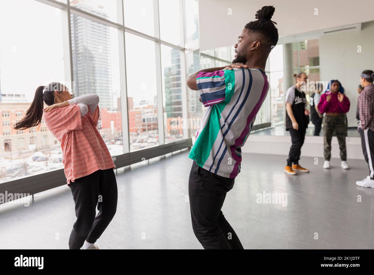 Three young dancers hi-res stock photography and images - Alamy