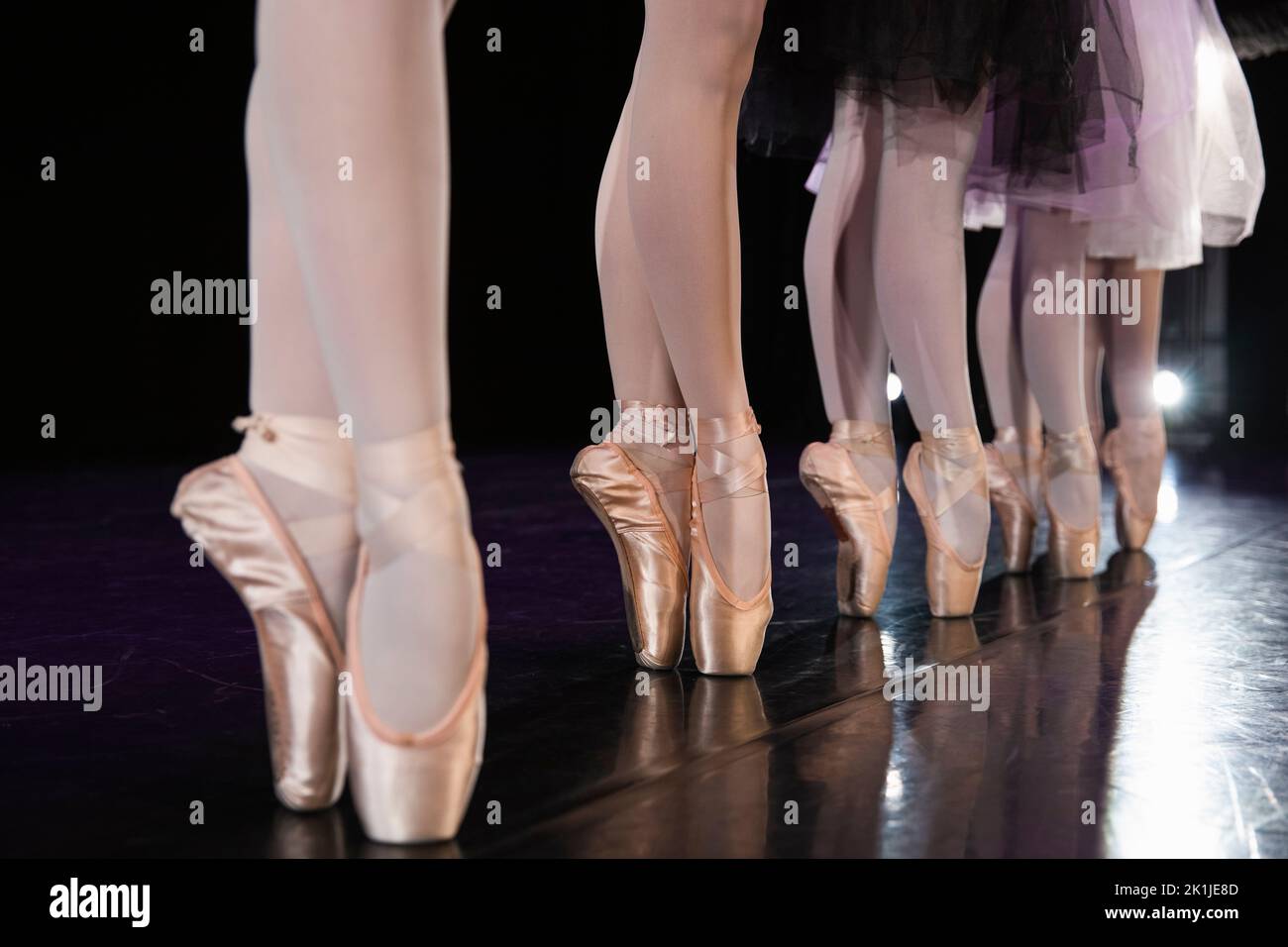 The ballet rehearsal on stage hi-res stock photography and images - Alamy