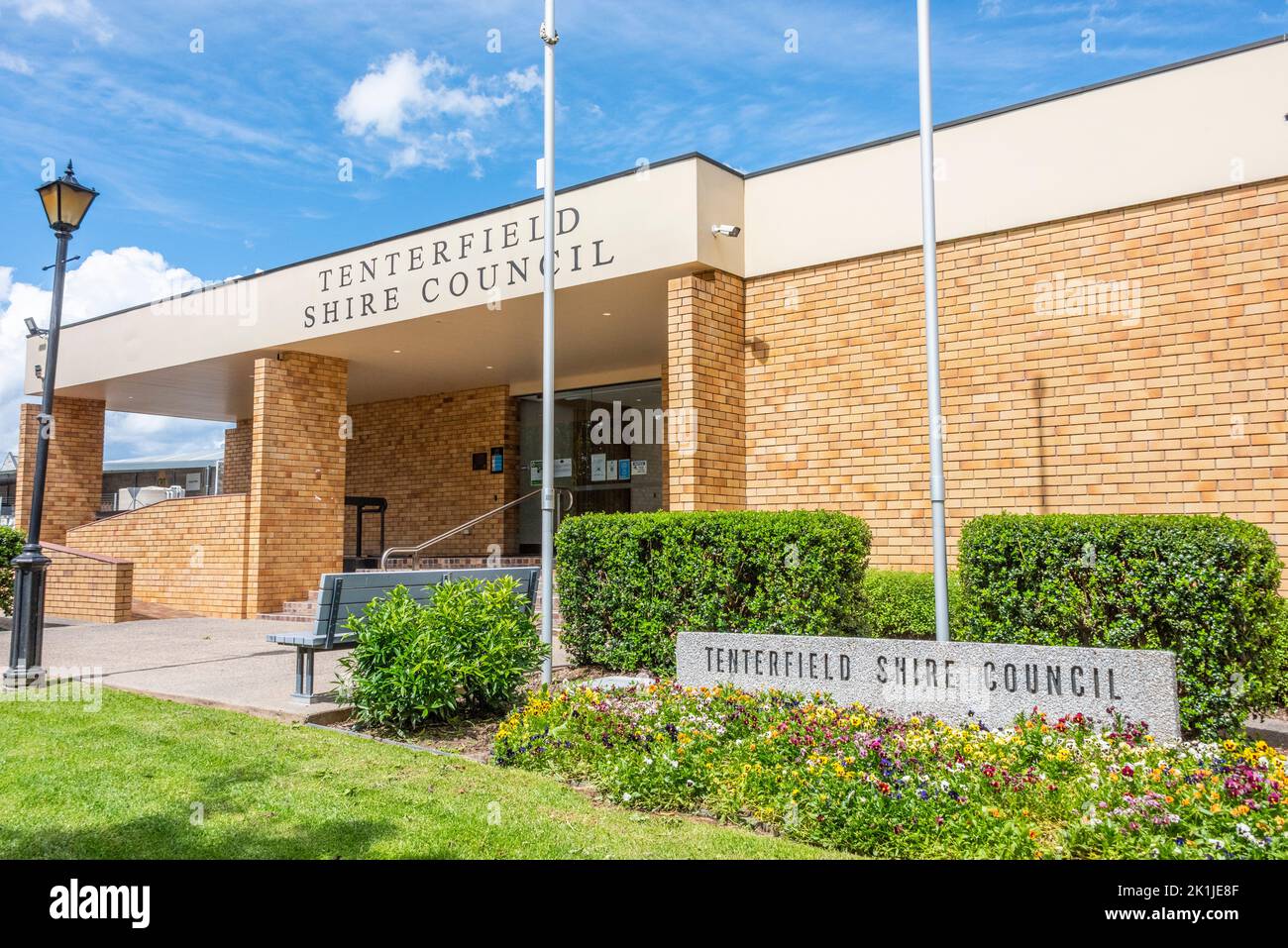 Tenterfield Shire Council building in northern New South Wales ...