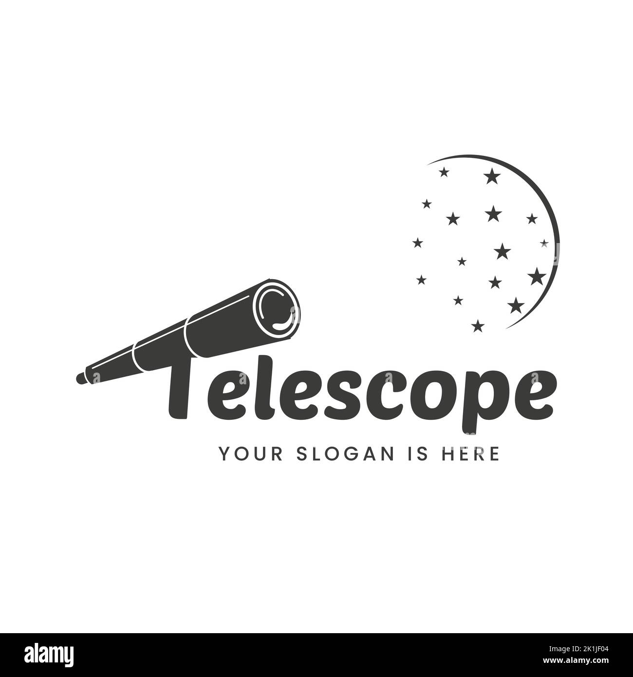 Telescope logo on letter T vector star.word sign logo,symbol,design ...