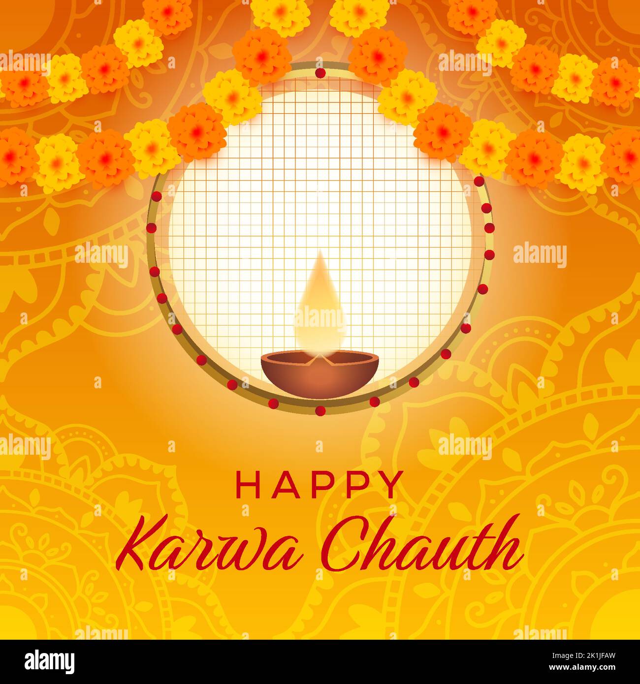 illustration happy karwa chauth festival Stock Vector Image & Art - Alamy