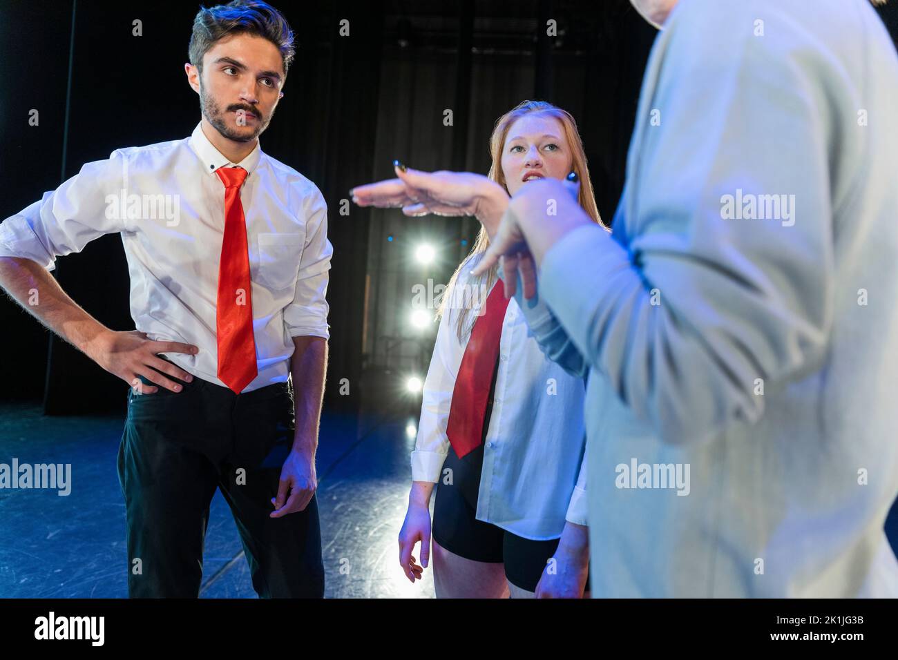 Jazz hands students hi-res stock photography and images - Alamy