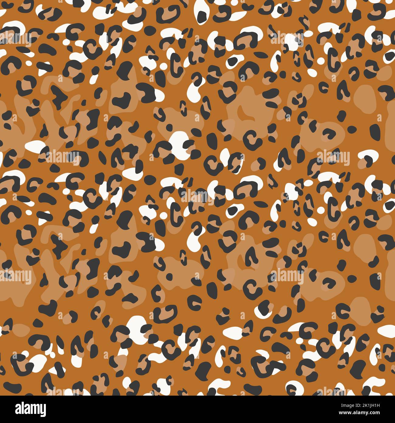 Abstract modern leopard seamless pattern. Animals trendy background ...